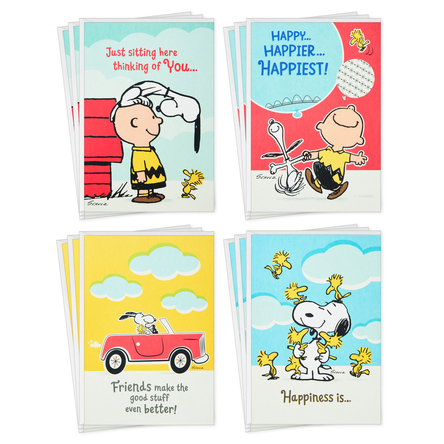 Peanuts® Assorted Religious Thinking of You Cards, Box of 12 - Boxed ...