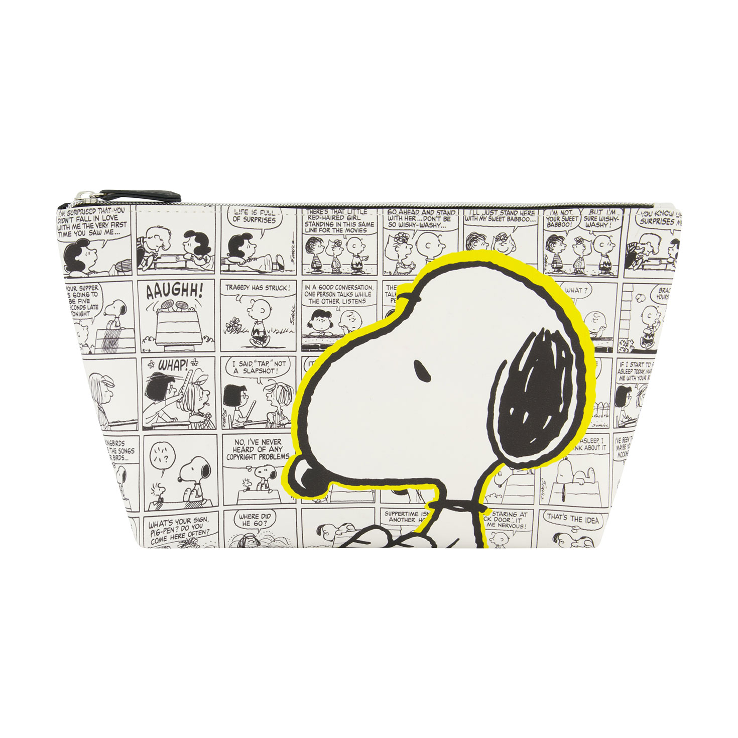 Concept One Peanuts Snoopy Comic Strip Cosmetic Bag - Travel & Tech ...