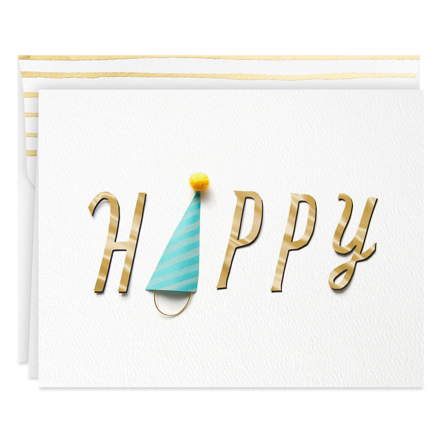 Party Hat Happy Birthday Card - Greeting Cards | Hallmark