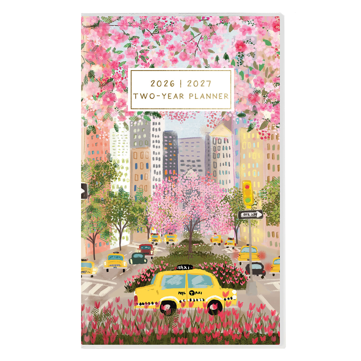 Graphique Spring City Scene 2026-2027 Pocket Planner - Calendars ...