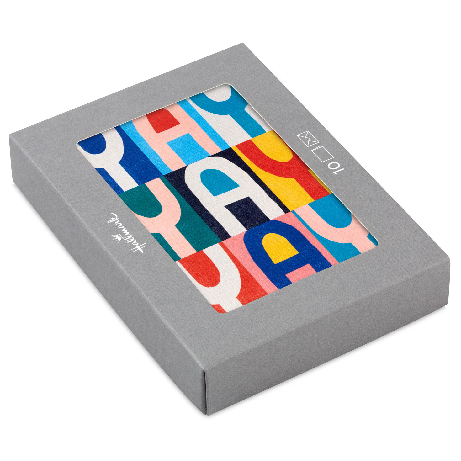 Yay Letter Blocks Blank Thank You Notes, Pack of 10 - Note Cards ...