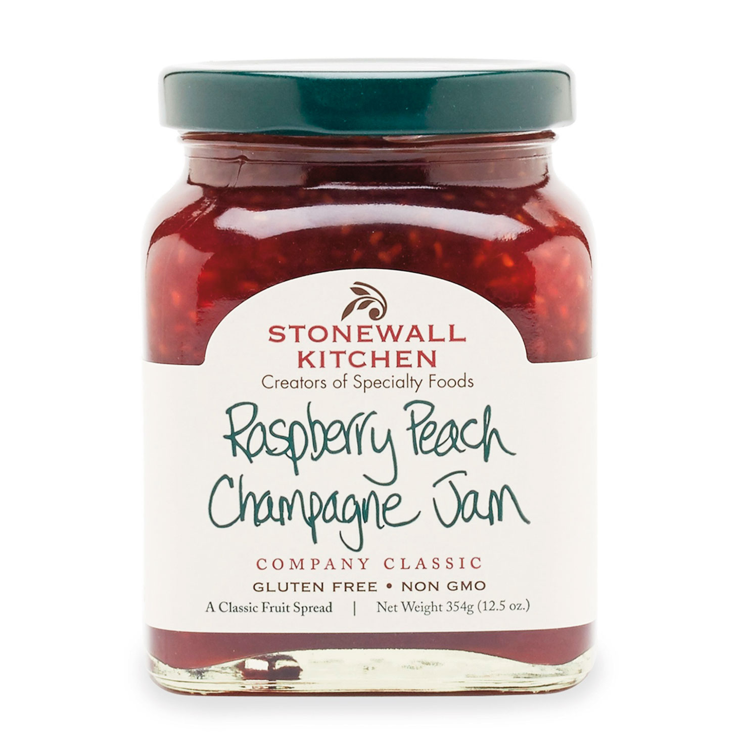 Stonewall Kitchen Raspberry Peach Champagne Jam, 12.5 oz. - Mixes ...