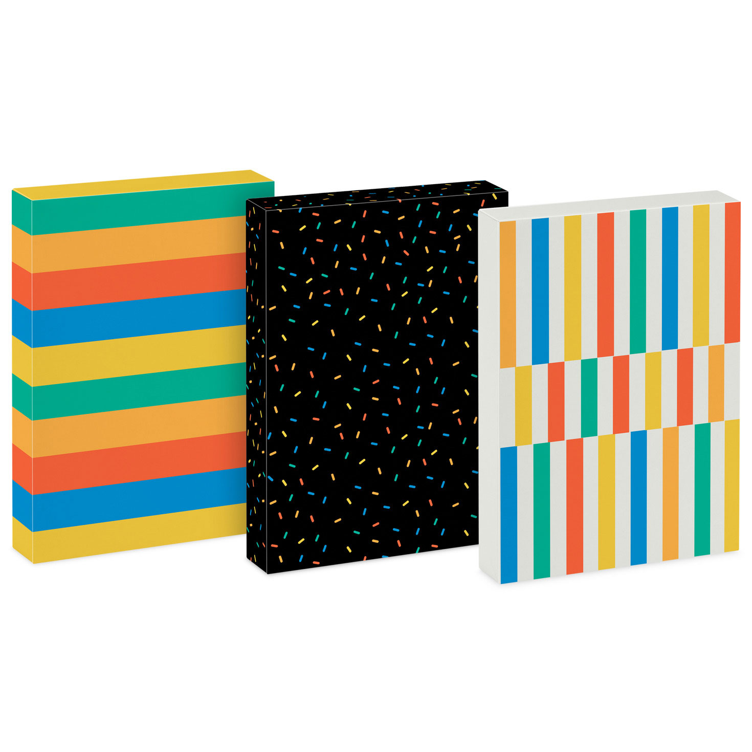 Confetti and Stripes 3-Pack Small Gift Boxes - Gift Boxes | Hallmark