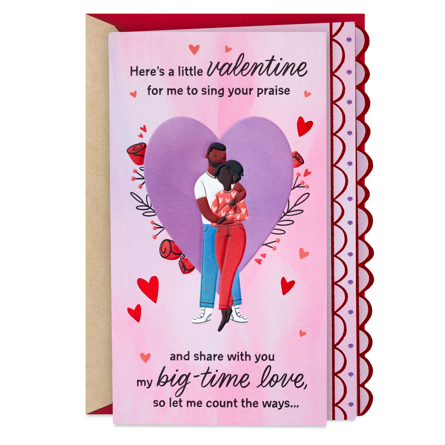 Big Time Love Valentines Day Card Greeting Cards Hallmark