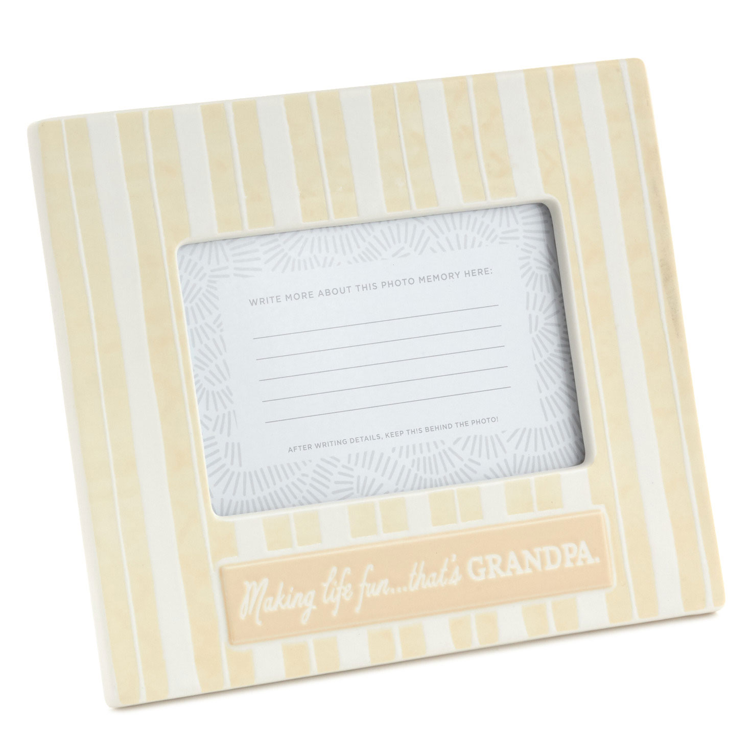 Grandpa Makes Life Fun Picture Frame, 4x6 - Picture Frames | Hallmark