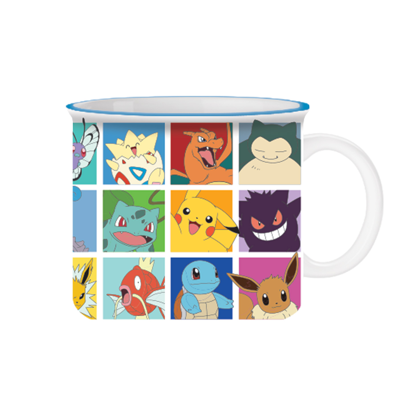 Silver Buffalo Pokémon Characters Ceramic Camper Mug, 20 oz. - Mugs ...