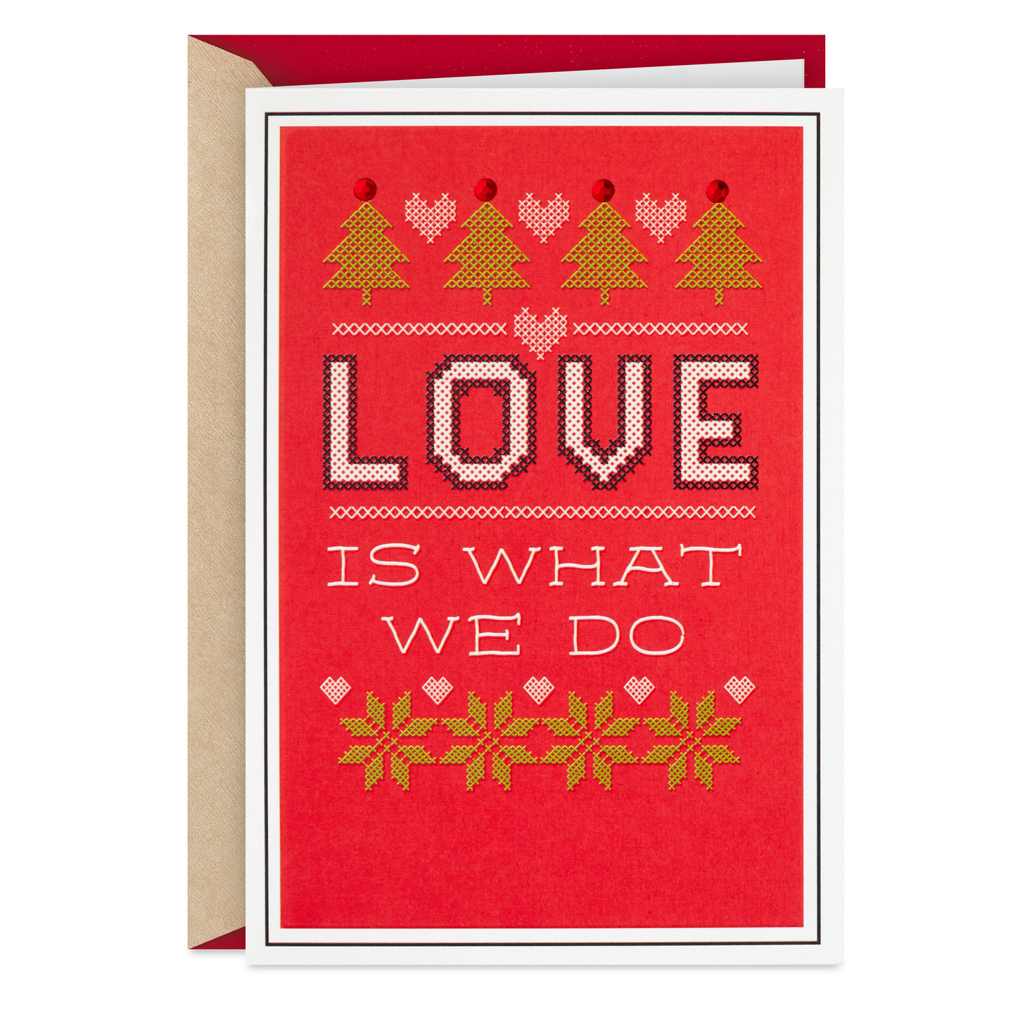 Love Is What We Do Romantic Christmas Card - Greeting Cards | Hallmark