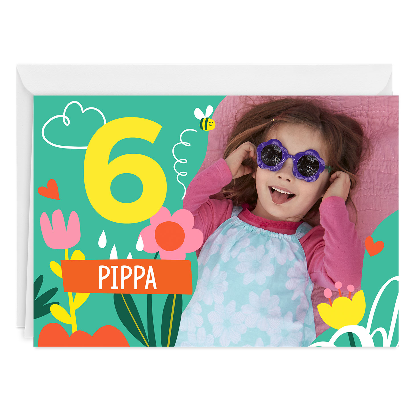 Fun Flowers Custom Birthday Card - Greeting Cards | Hallmark