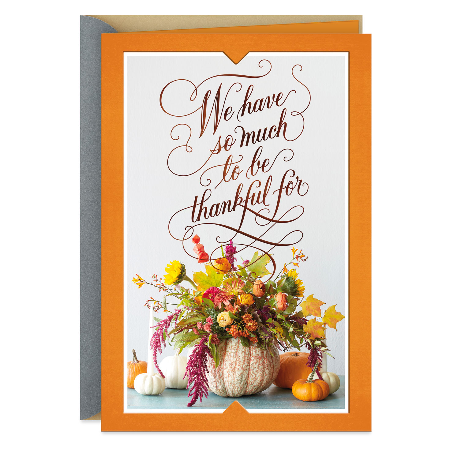 So Much to Be Thankful For Thanksgiving Card From Us - Greeting Cards ...