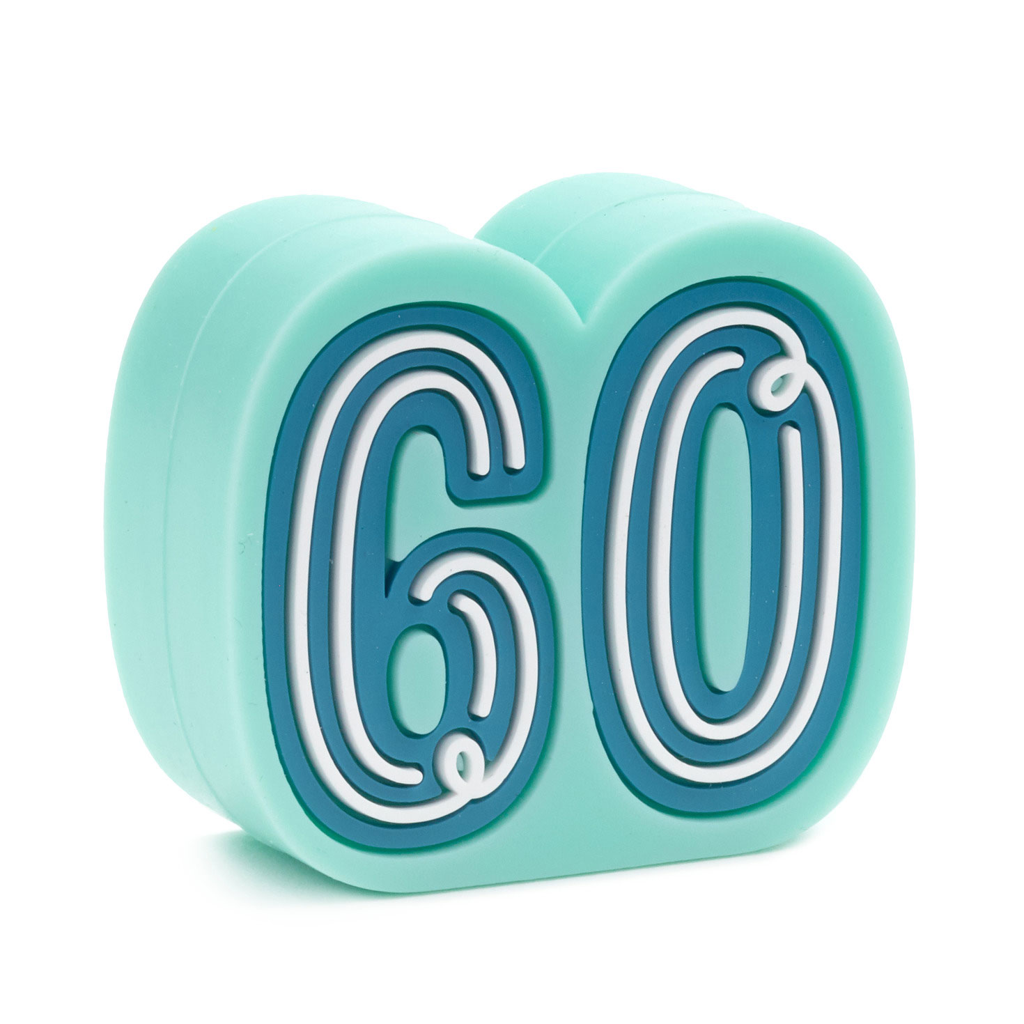 Charmers 60th Birthday Silicone Charm - Glassware | Hallmark