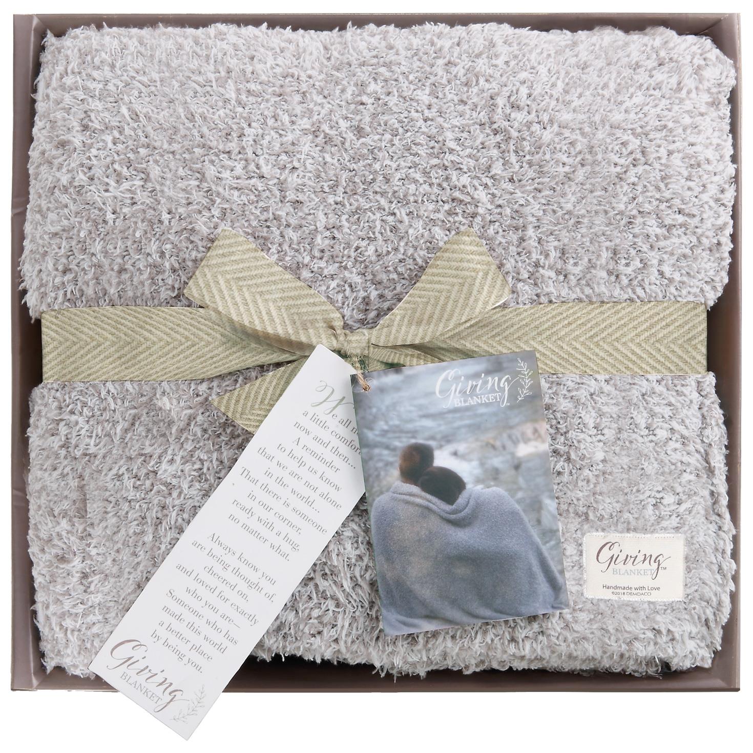 Taupe Giving Blanket - Pillows & Blankets | Hallmark