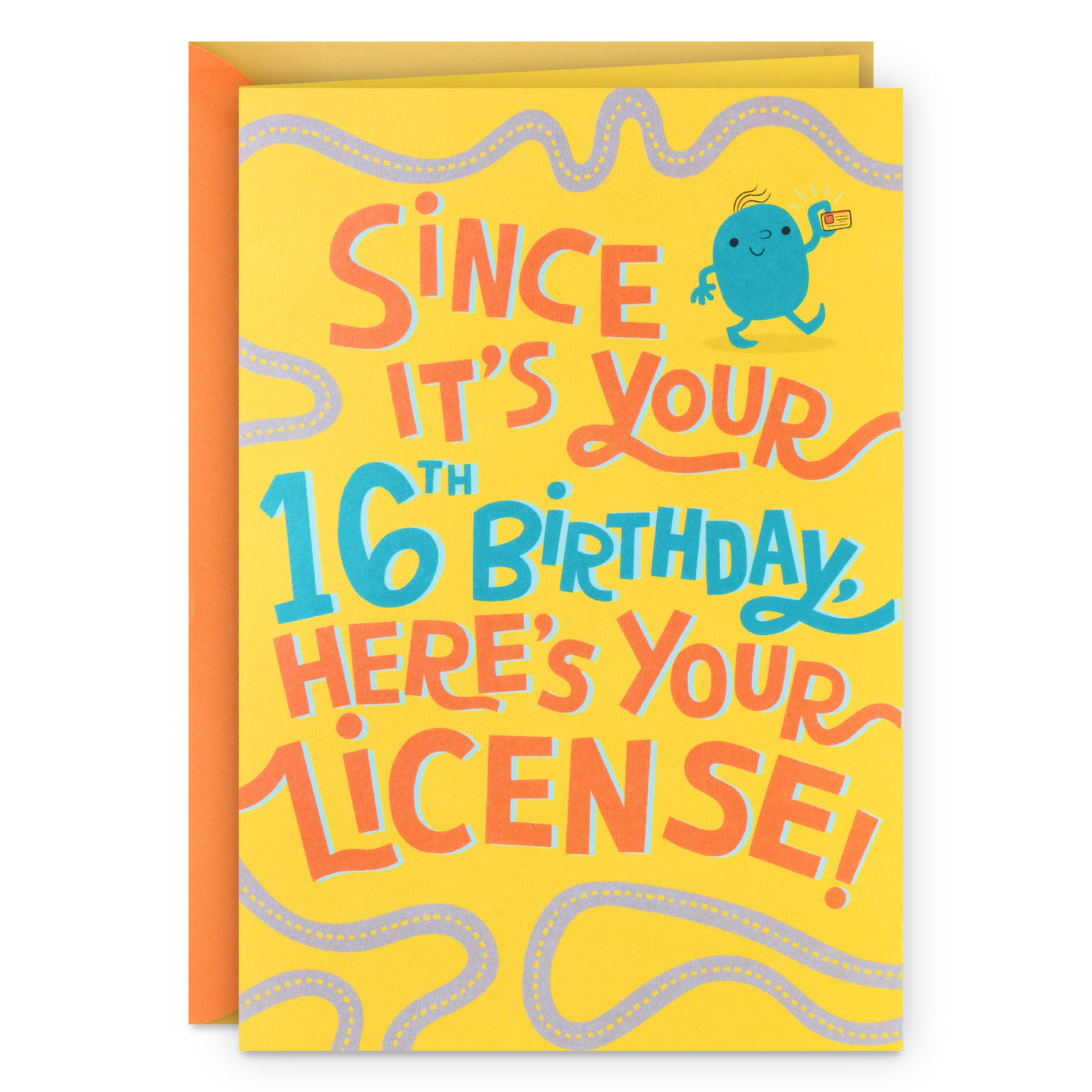 License to Party Funny Pop-Up 16th Birthday Card - Greeting Cards ...
