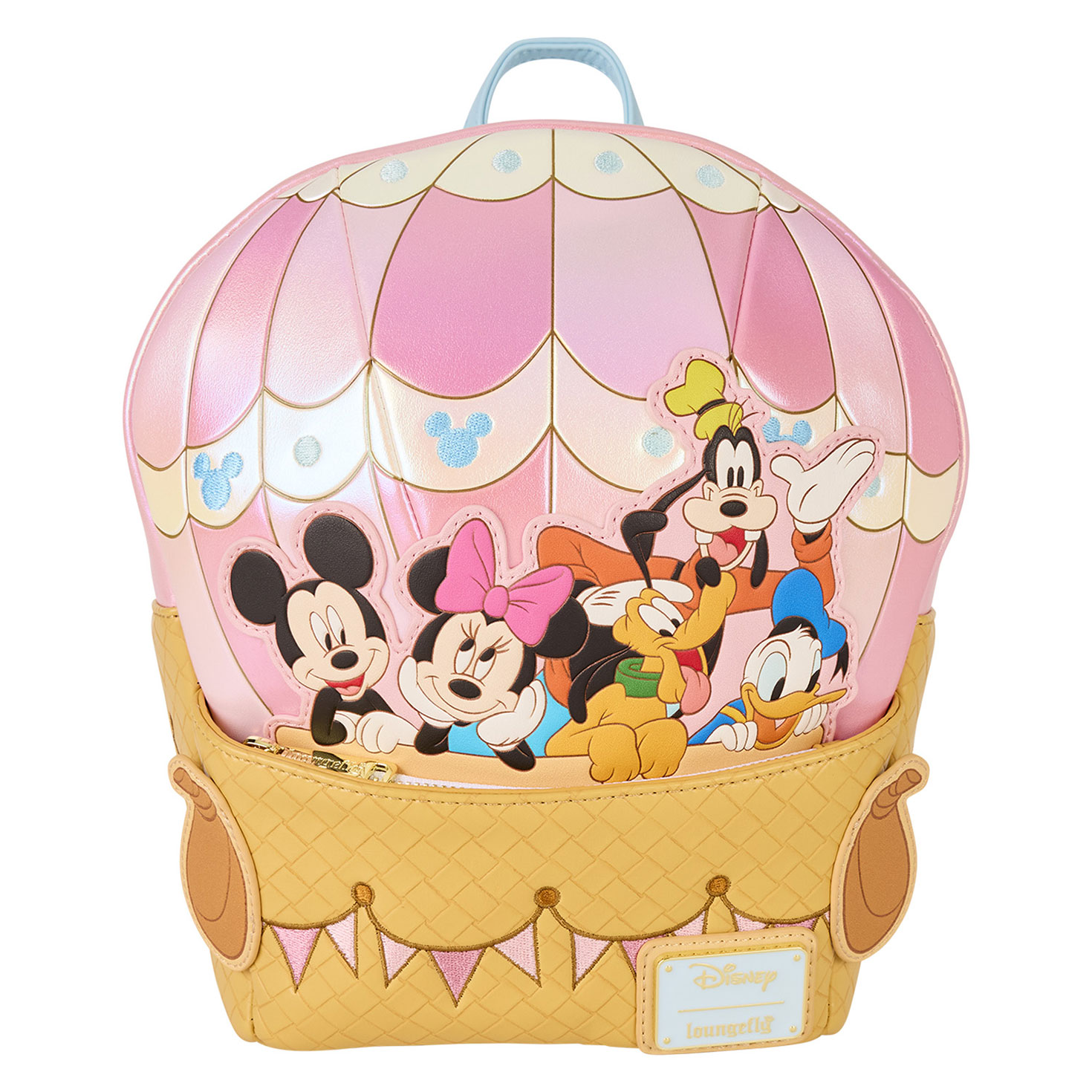 Loungefly Disney Mickey and Friends Hot Air Balloon Mini Backpack ...
