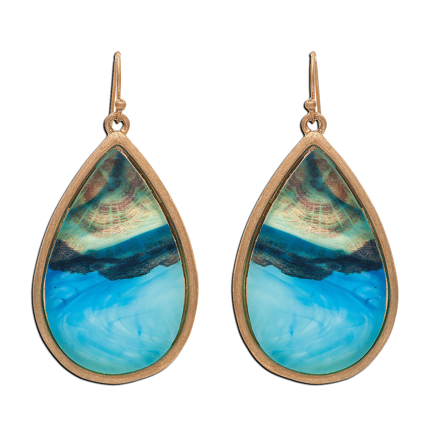 Rain Jewelry Seascape Scene Drop Earrings - Earrings | Hallmark