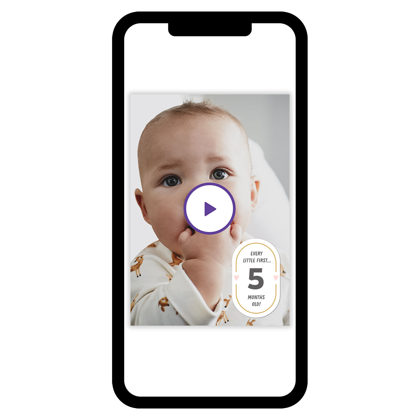 Milestone Badge with Hearts eCard - eCards | Hallmark