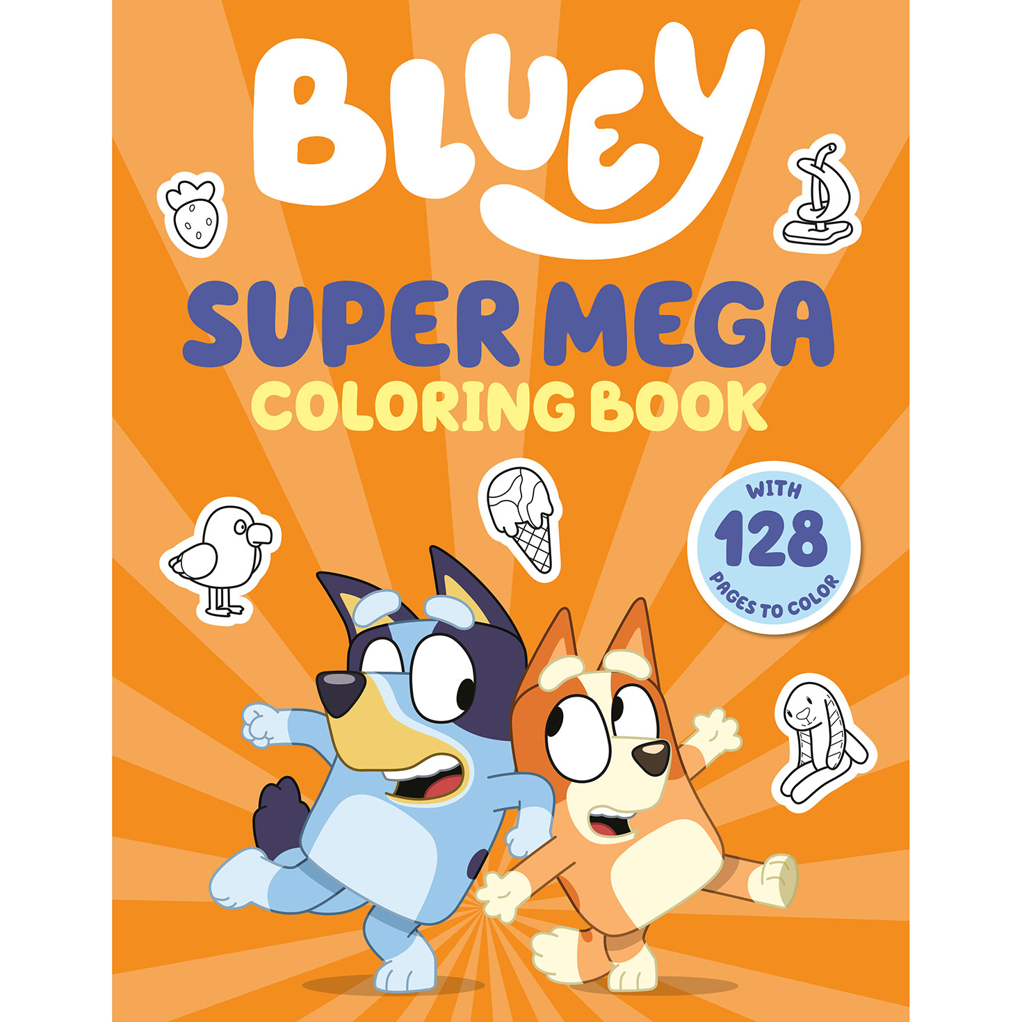Bluey Super Mega Coloring Book - Arts & Crafts | Hallmark