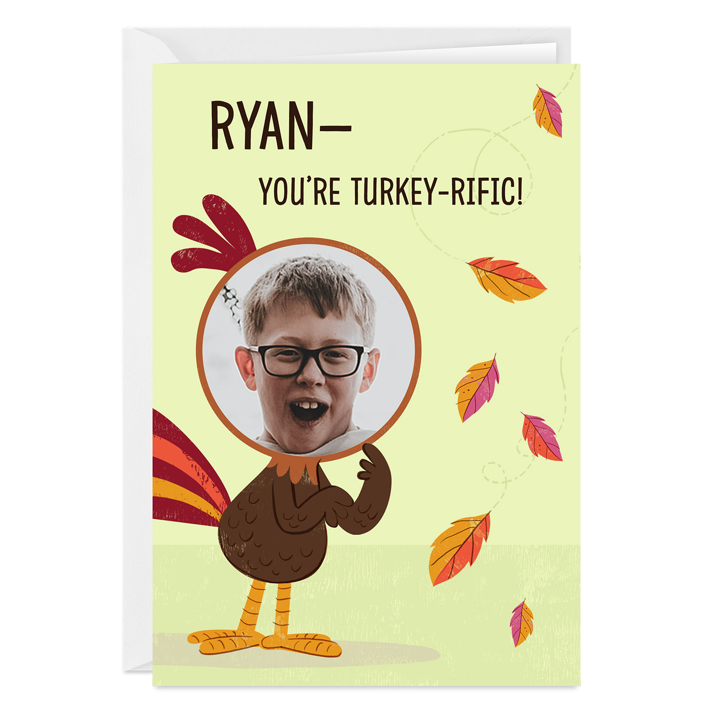 You're Turkey-rific Custom Thanksgiving Card - Greeting Cards | Hallmark