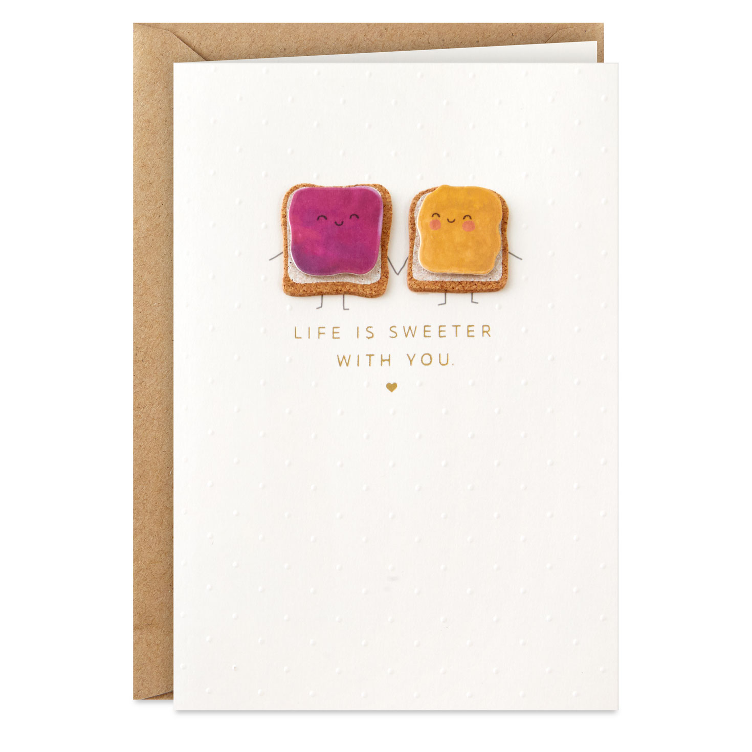 Life Is Sweeter With You Romantic Anniversary Card - Greeting Cards ...