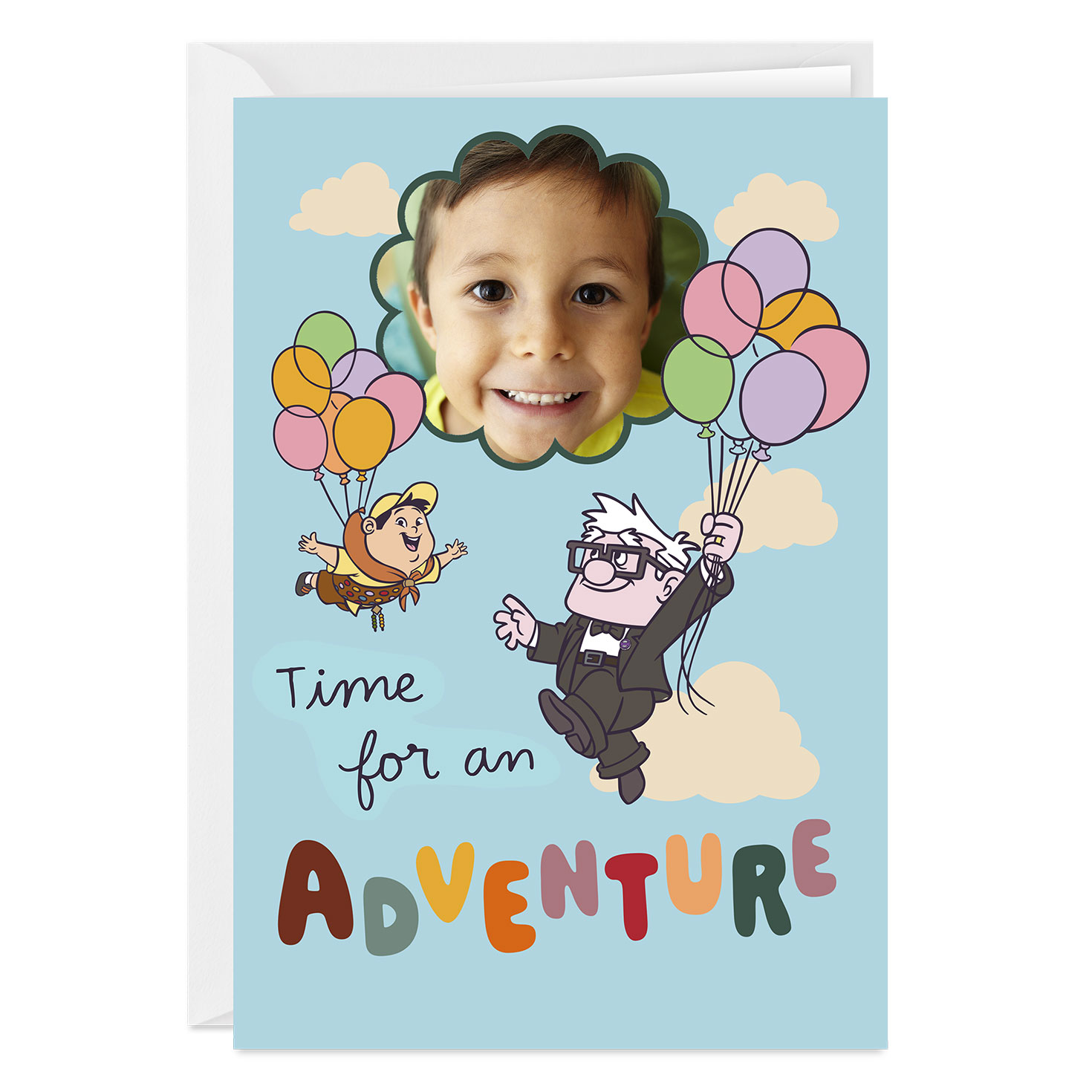 Disney/Pixar Up Time for an Adventure Custom Card - Greeting Cards ...