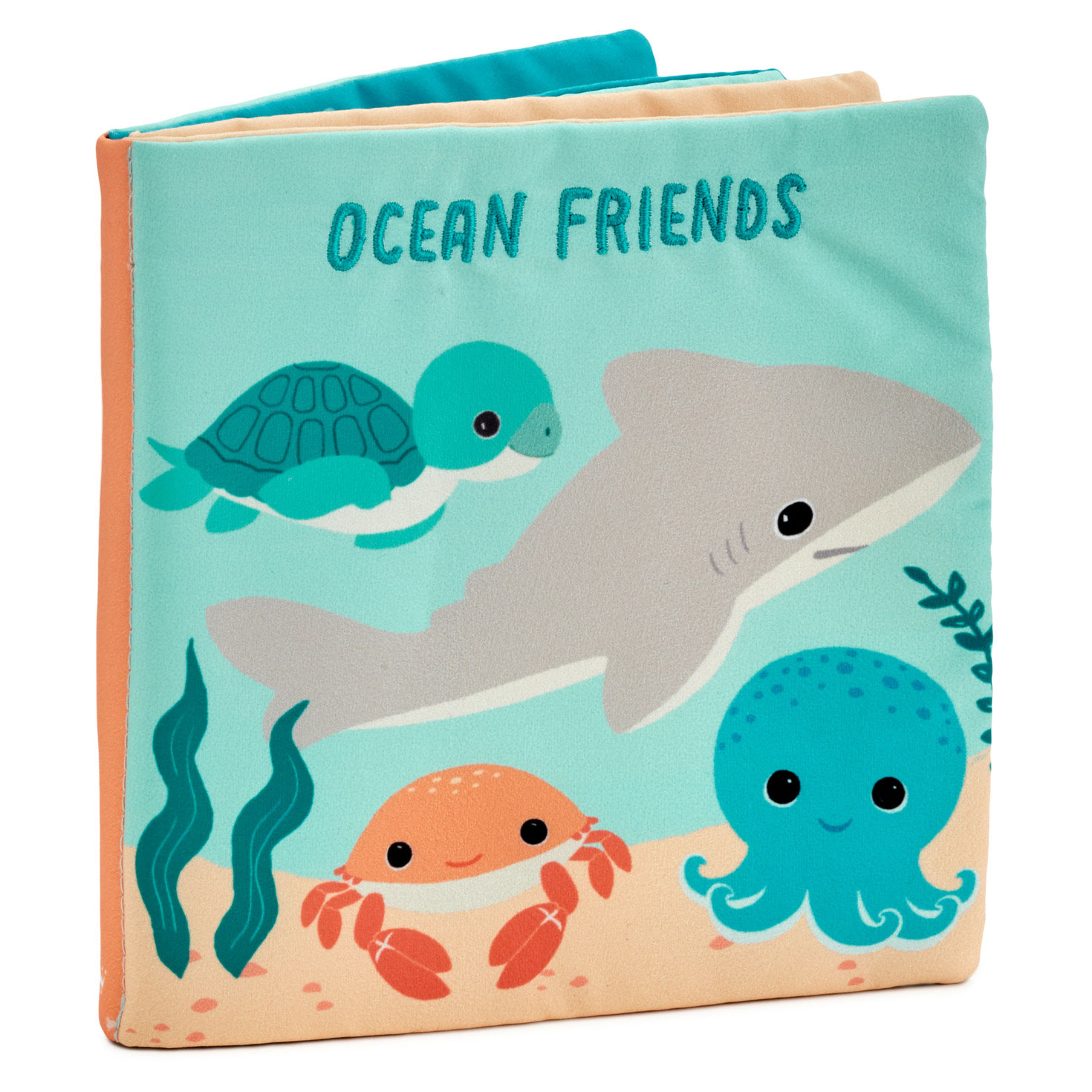 Ocean Friends Touch-and-Feel Fabric Book for Kids - Cloth & Board Books ...