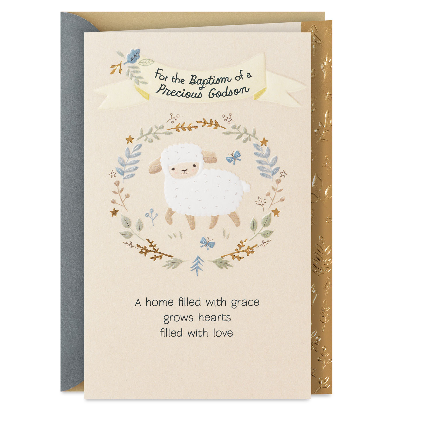 May God Bless You Religious Baptism Card for Godson - Greeting Cards ...