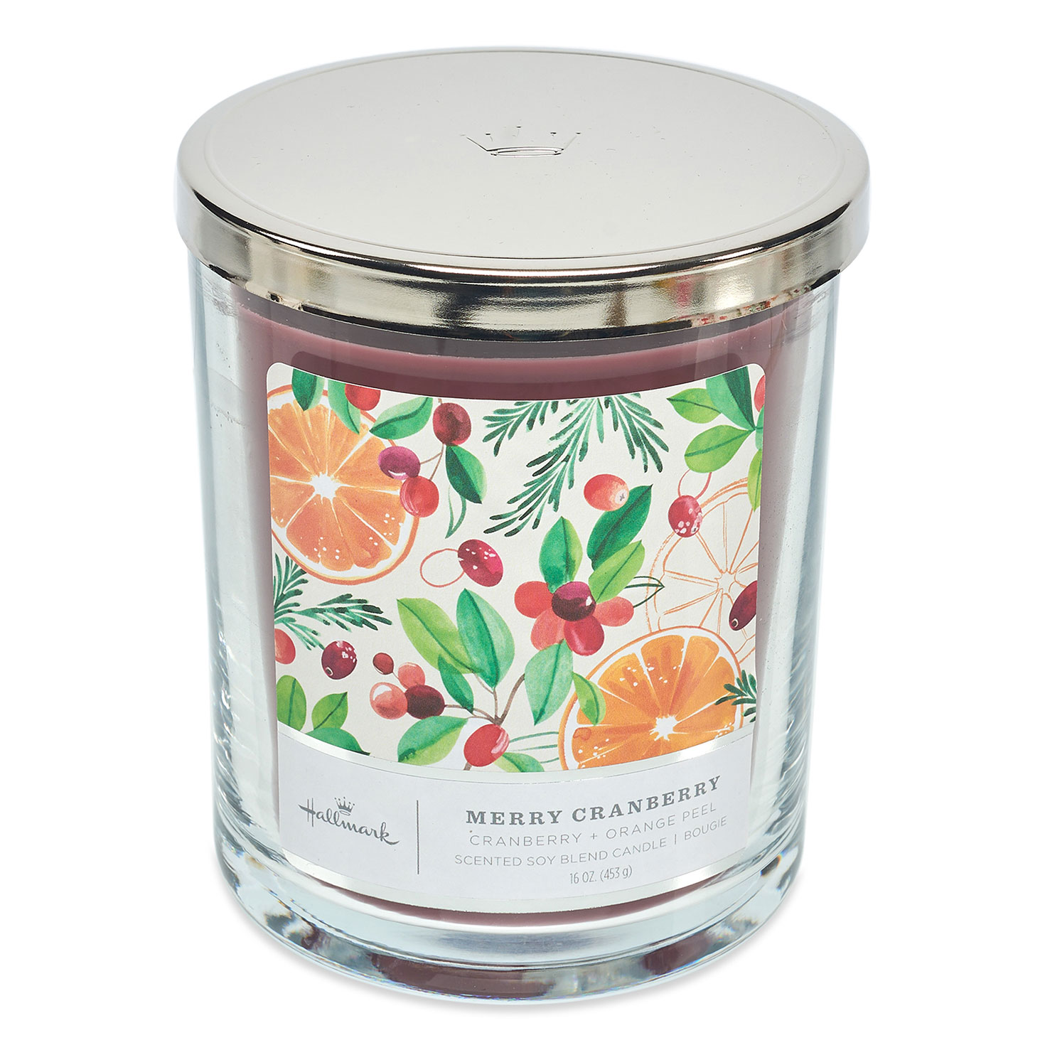 Merry Cranberry Scented 3-Wick Candle, 16 oz. - Candles | Hallmark