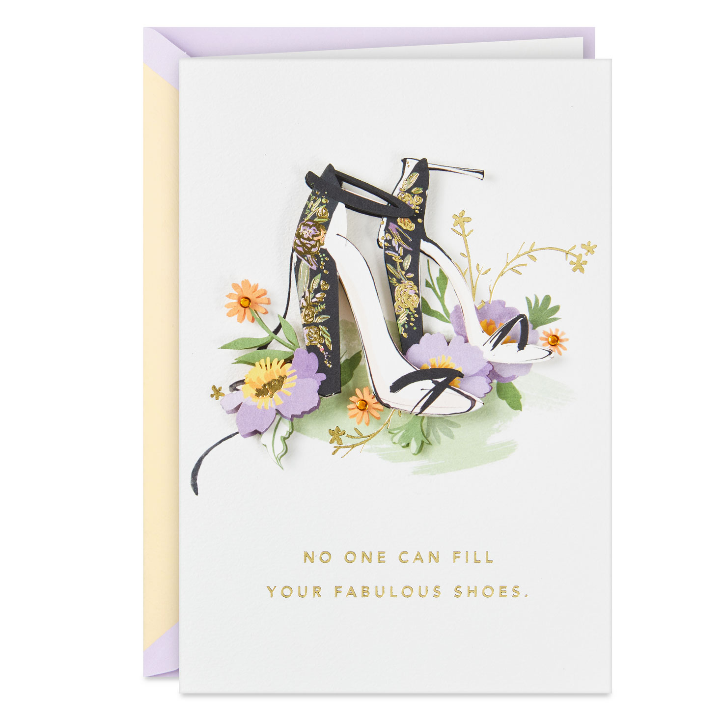 No One Can Fill Your Fabulous Shoes Birthday Card - Greeting Cards ...
