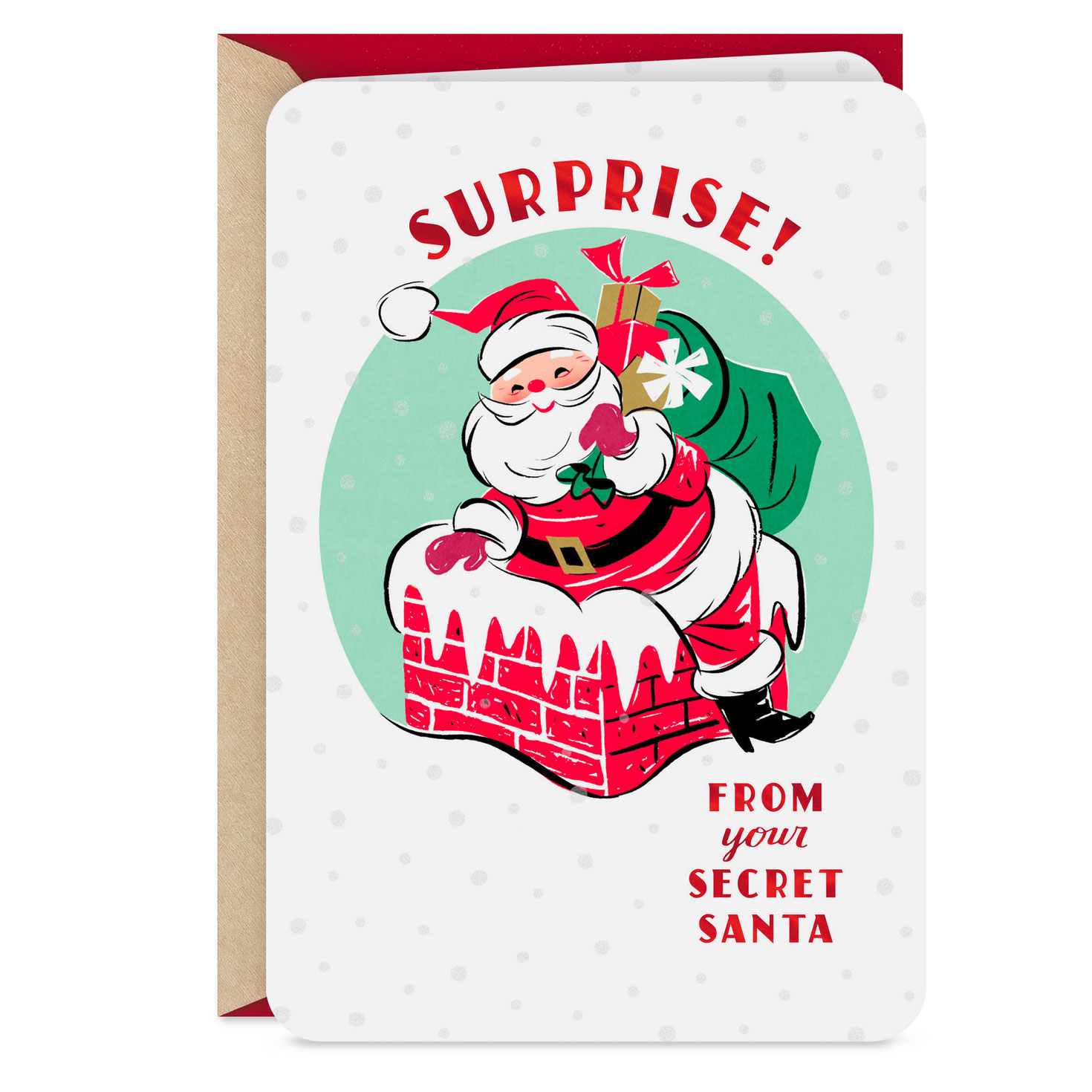 The Joys of the Season Christmas Card From Secret Santa - Greeting ... The Joys of the Season Christmas Card From Secret Santa - Greeting ...
