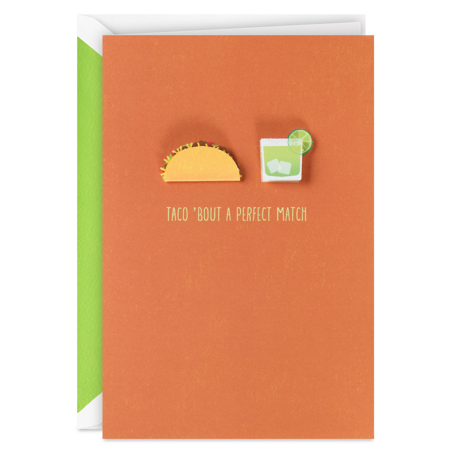 Taco 'Bout a Perfect Match Funny Anniversary Card - Greeting Cards ...