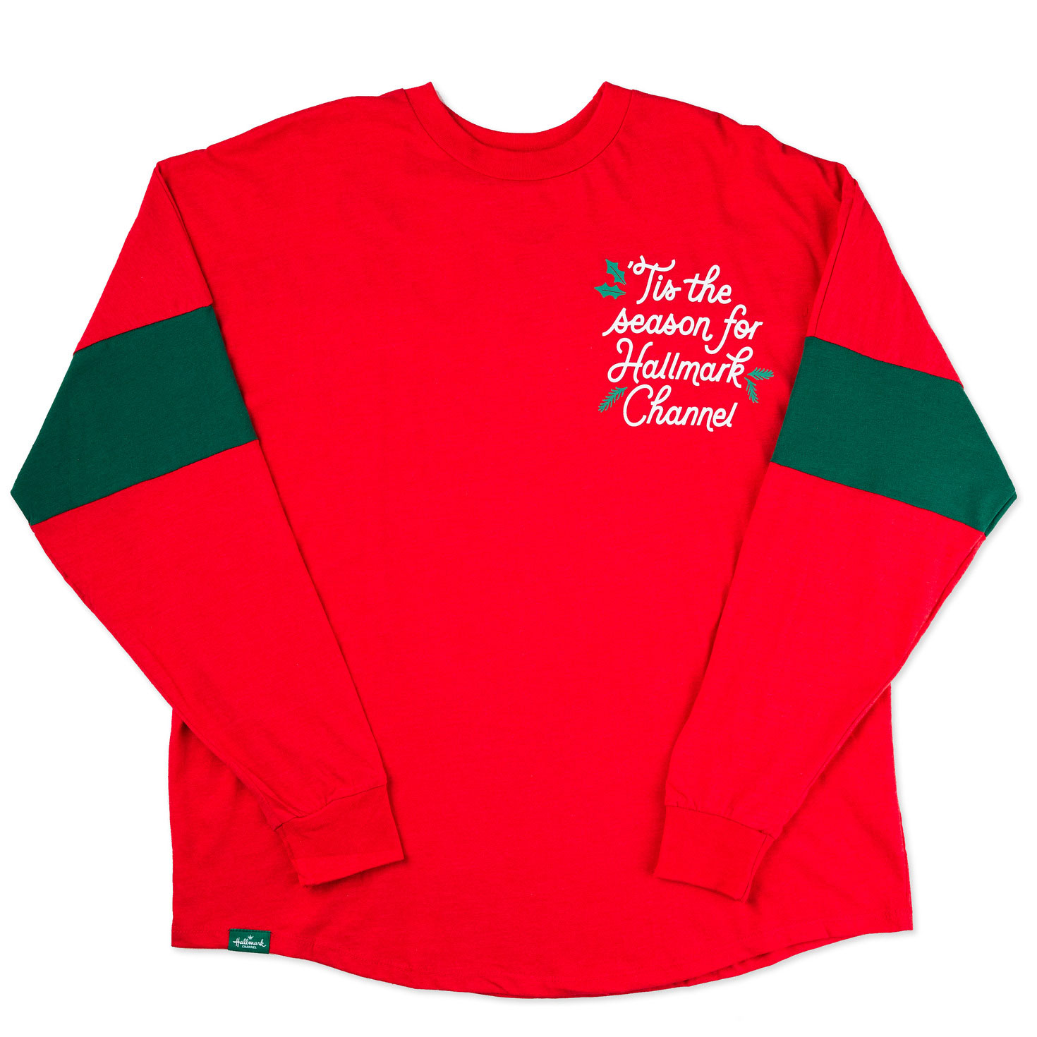 Hallmark Channel 'Tis the Season Red Spirit Jersey - Shirts & Clothing ...