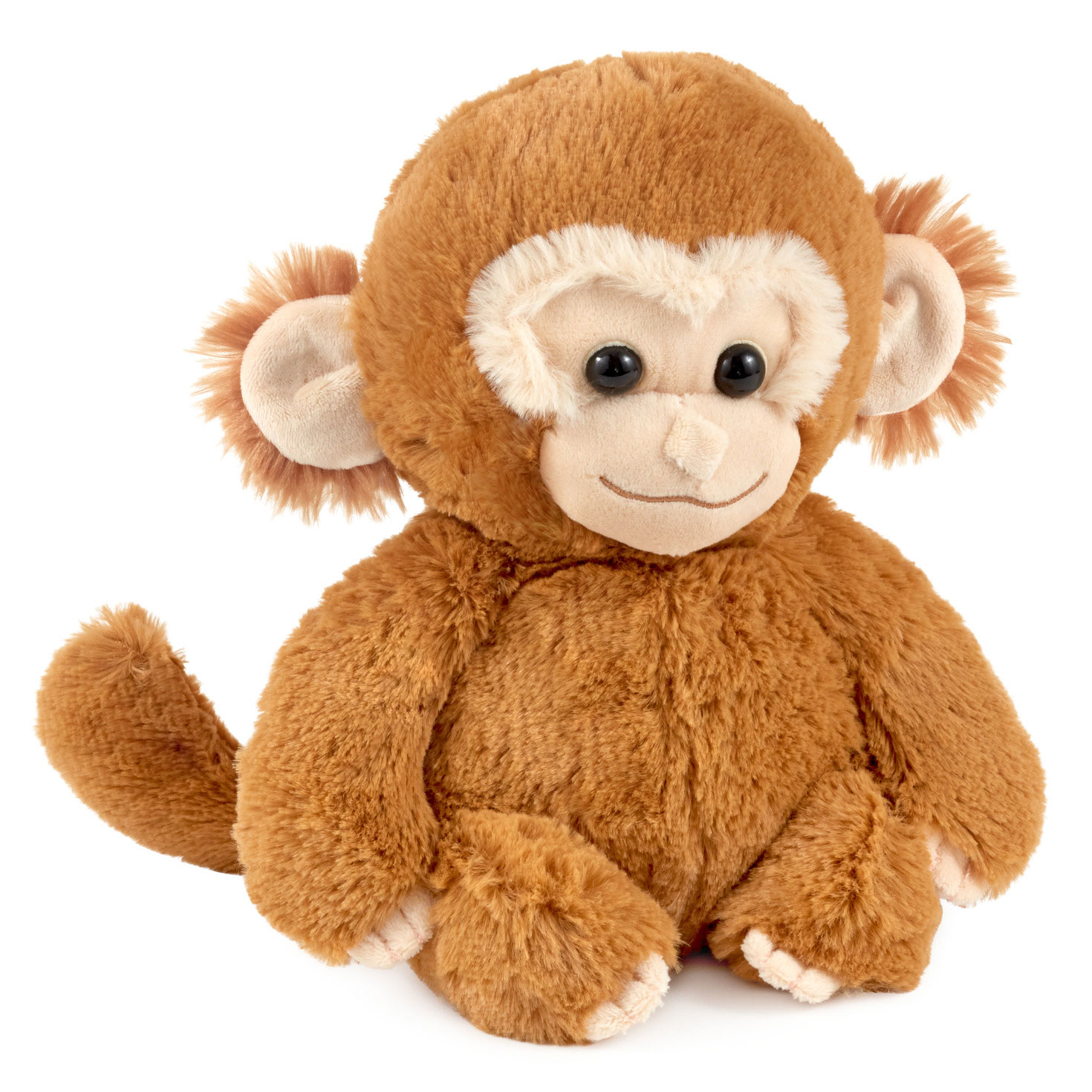 brown monkey plush