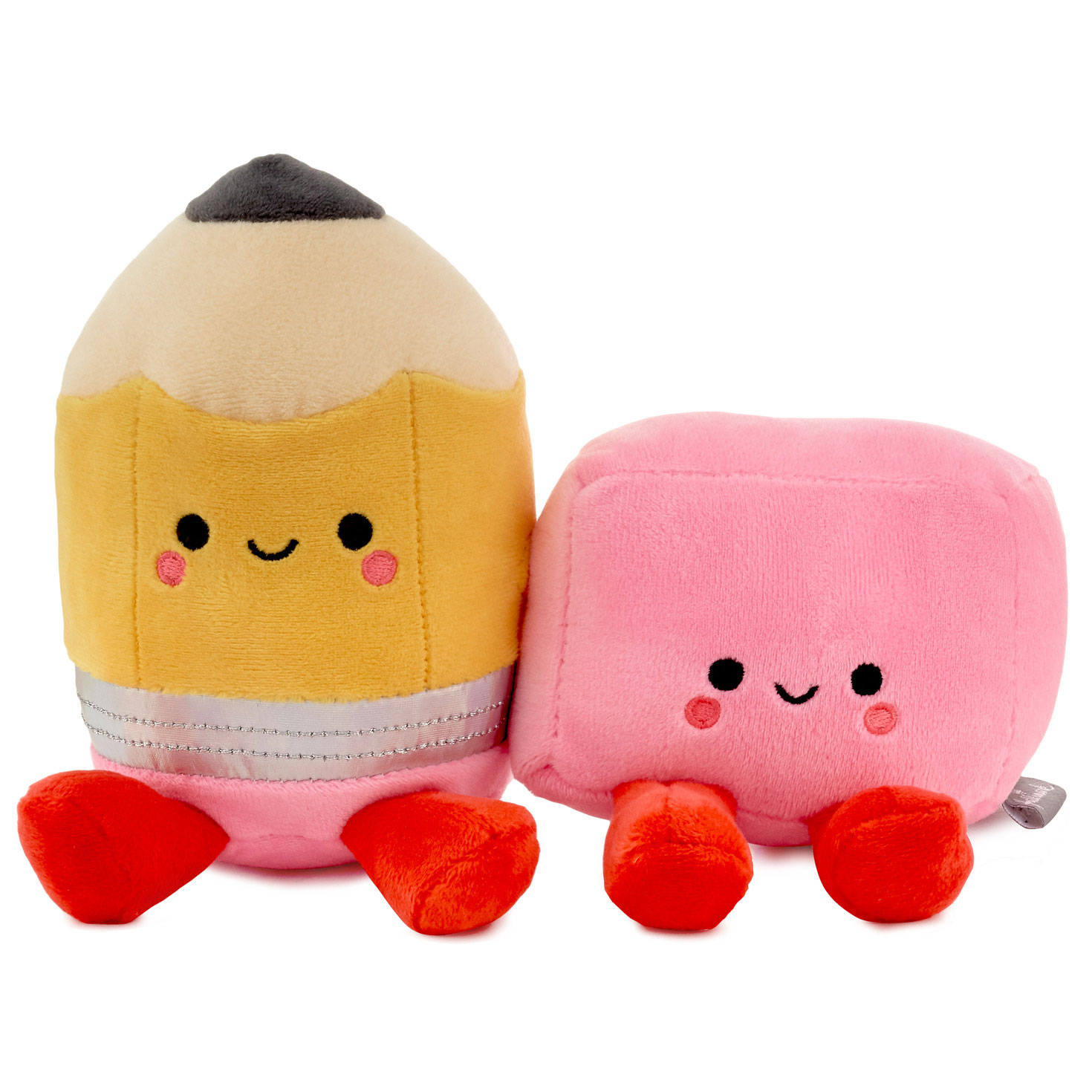 Better Together Pencil and Eraser Magnetic Plush Pair, 6" - Classic ...