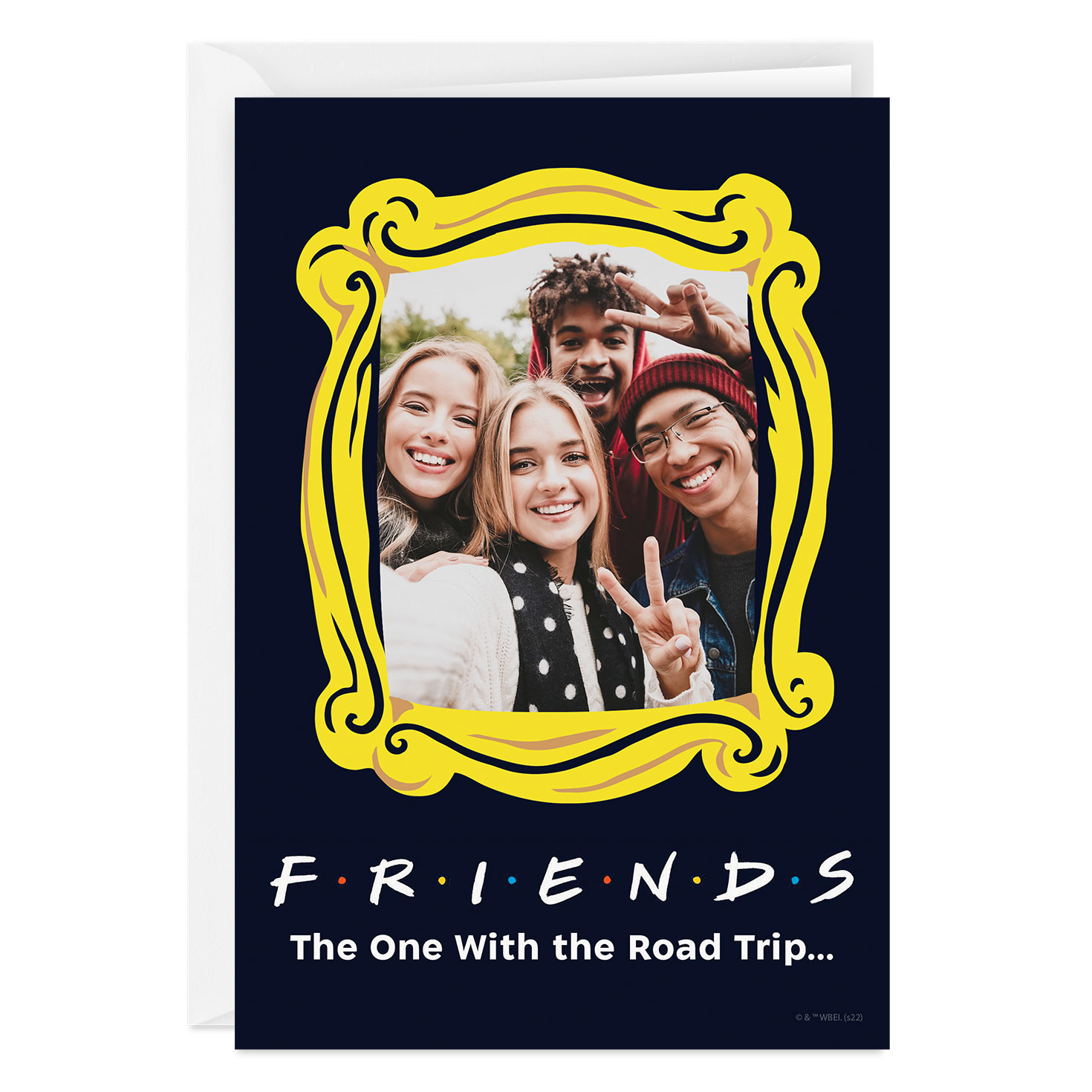 Personalized Friends The One With… Friendship Photo Card - Greeting ...