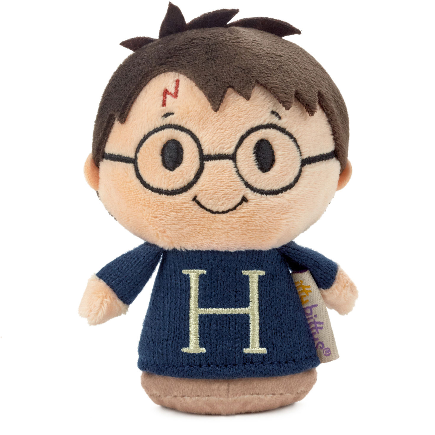itty bittys® Harry Potter™ Harry in Blue H Sweater Plush - itty bittys ...