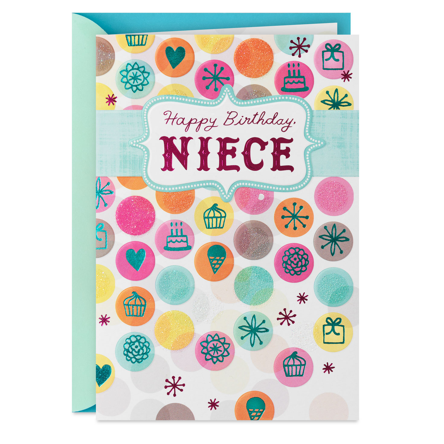 Celebrating Wonderful You Birthday Card for Niece - Greeting Cards ...