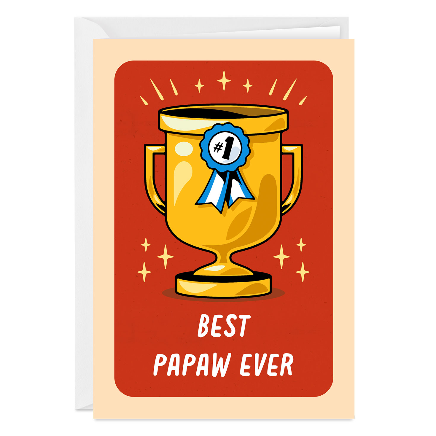 Personalized #1 Ribbon and Trophy Card - Greeting Cards | Hallmark