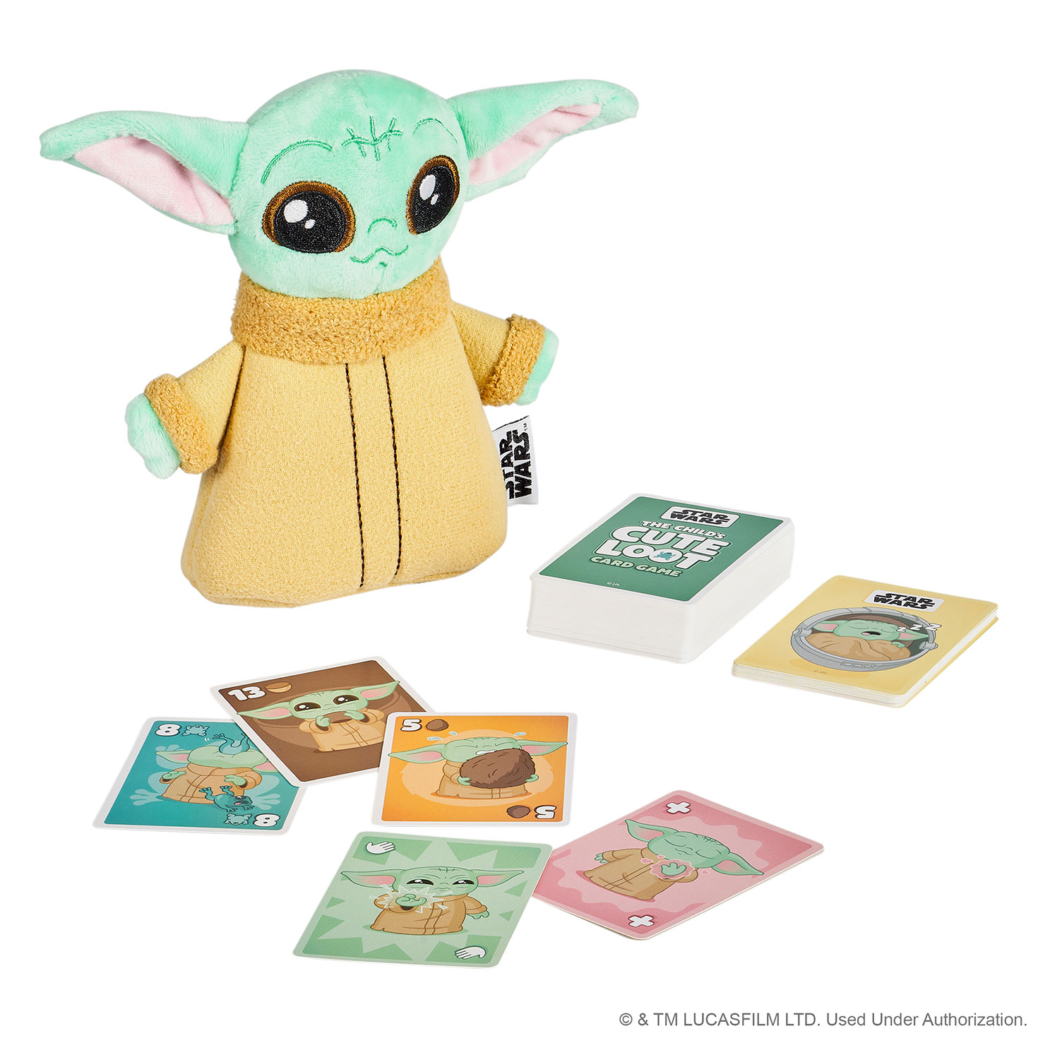 Ridley's Games Star Wars: The Mandalorian Grogu's Cute Loot Card Game ...