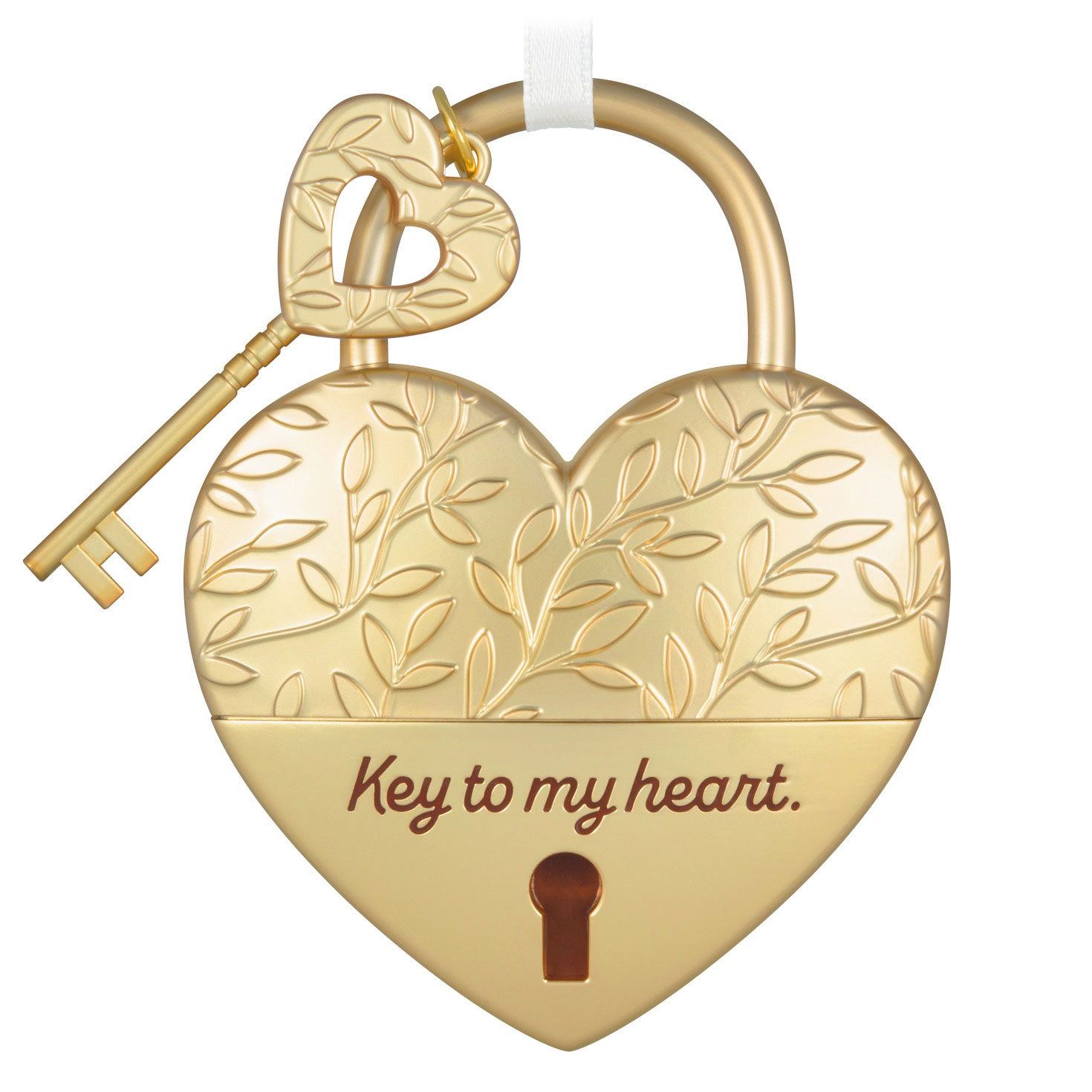 Key to My Heart Metal Ornament - Keepsake Ornaments | Hallmark