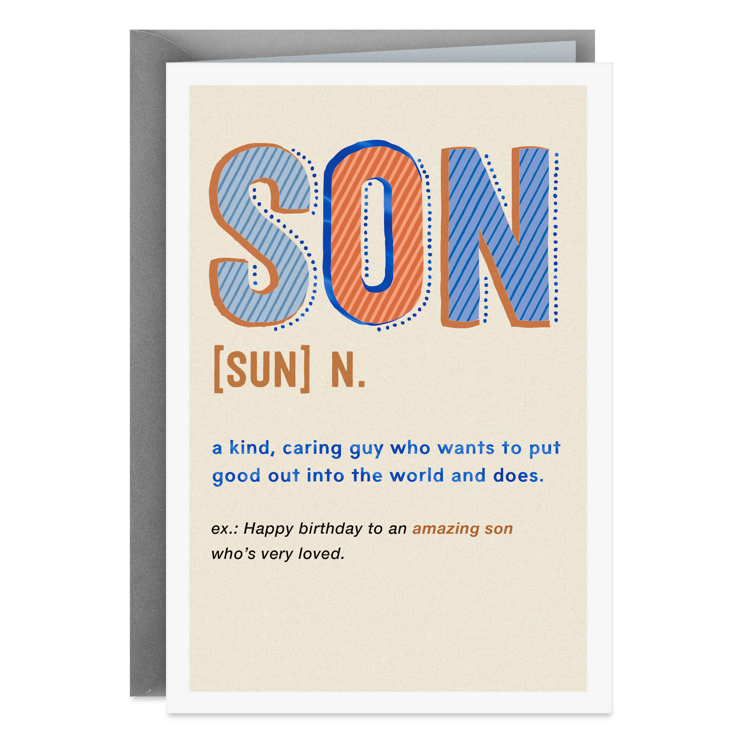 Dictionary Definition Birthday Card for Son - Greeting Cards | Hallmark