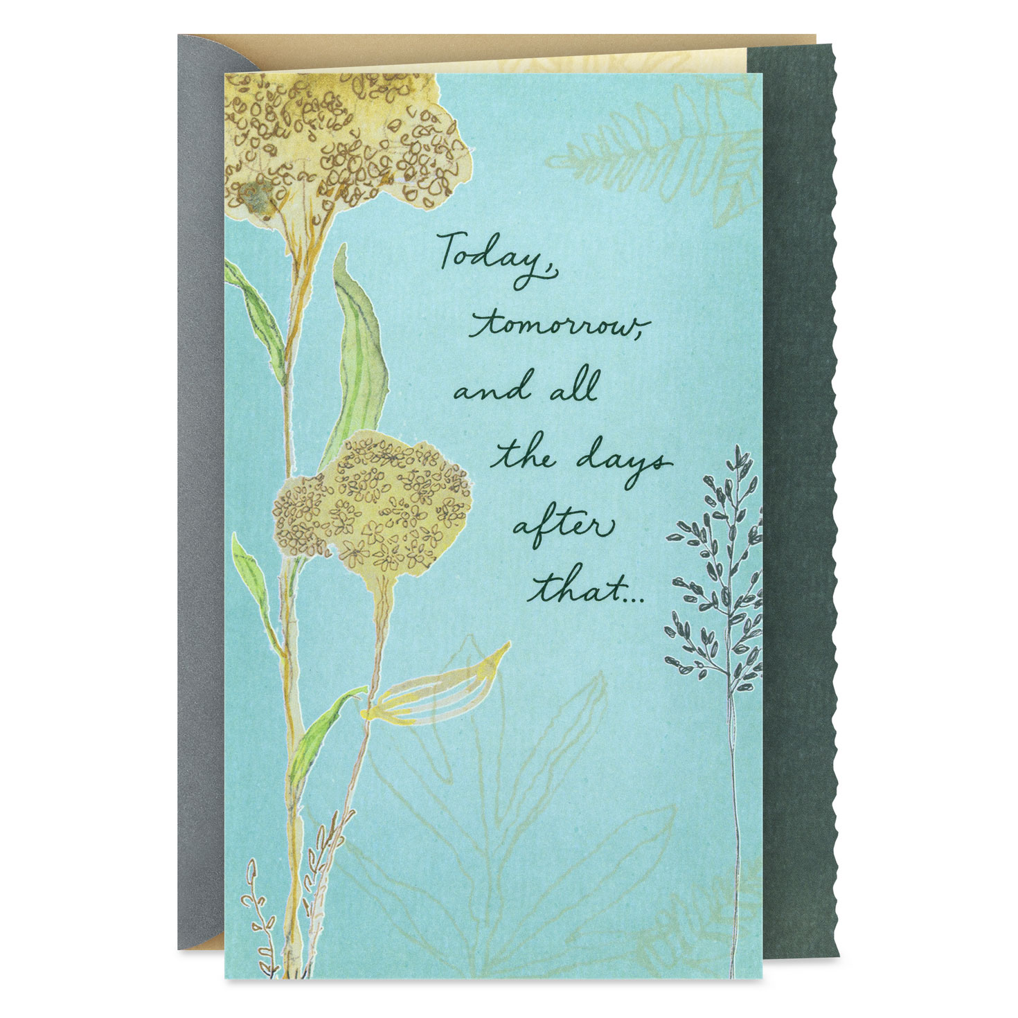 Caring Thoughts Are With You Always Sympathy Card - Greeting Cards ...