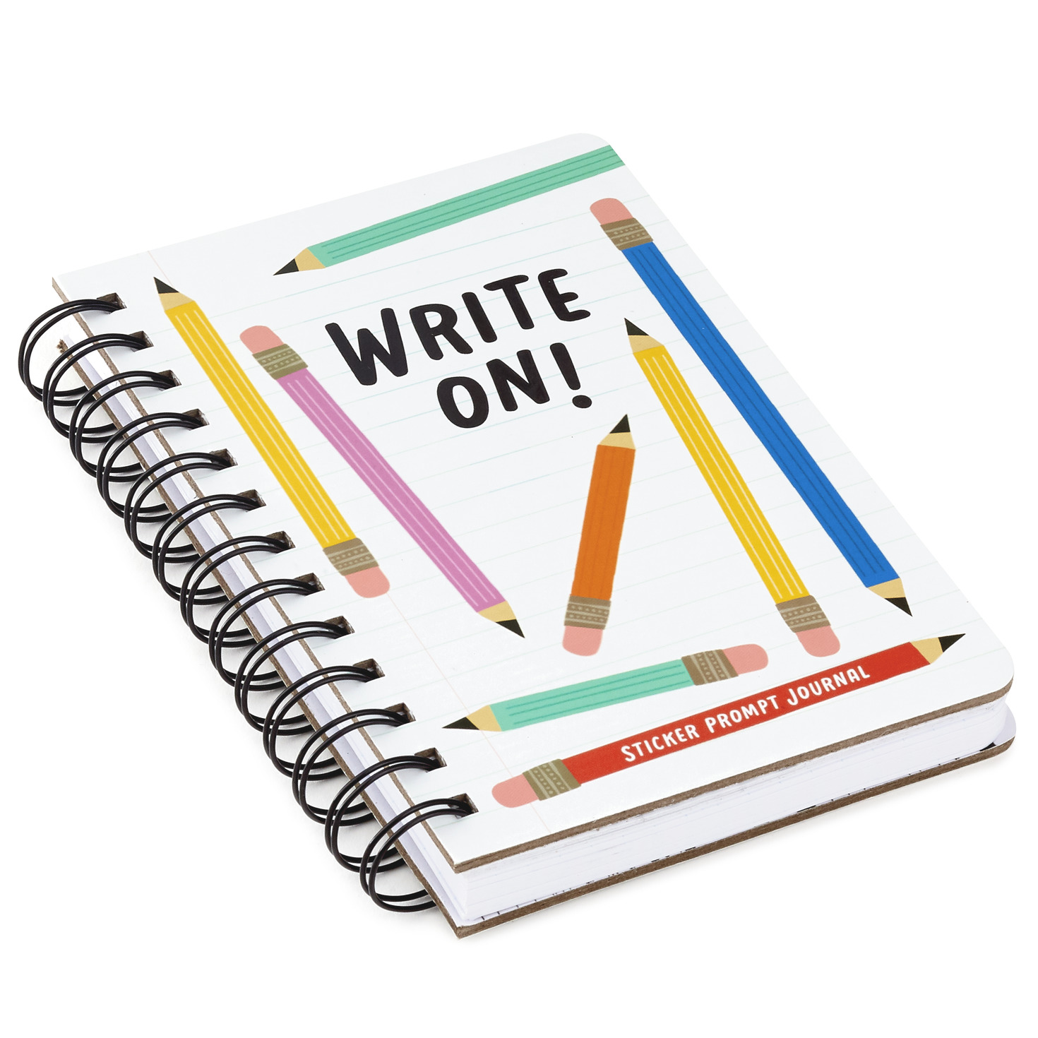 Write On! Prompted Journal With Stickers - Notebooks & Journals | Hallmark
