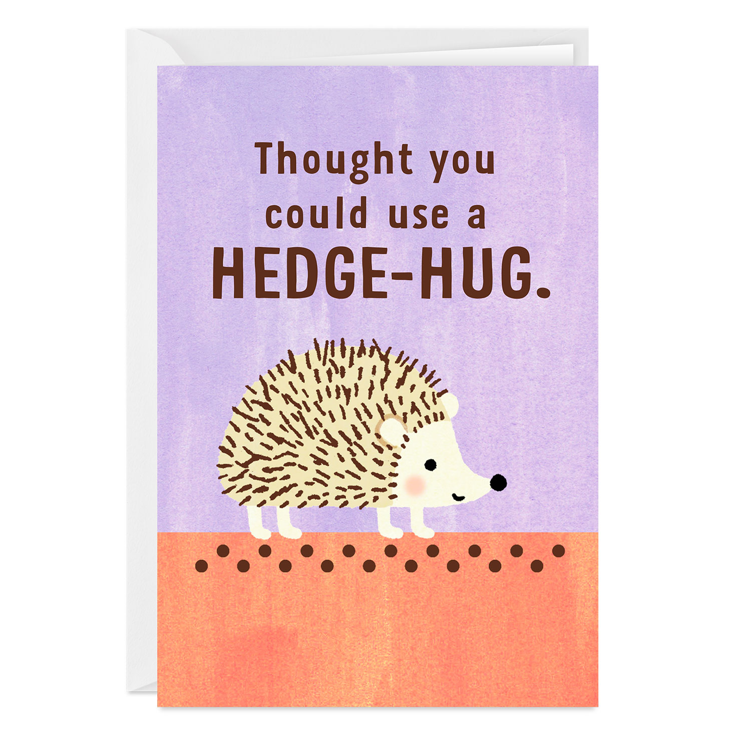 Hedge-Hug Thinking of You Photo Card - Greeting Cards | Hallmark