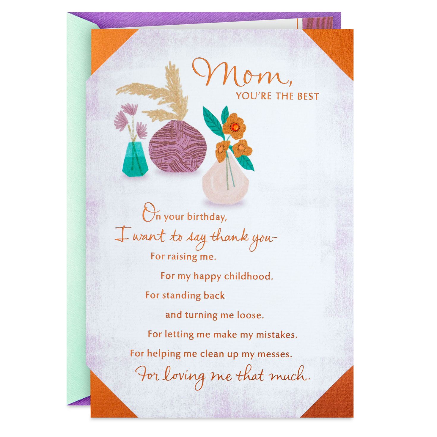 Mom, You're the Best Birthday Card - Greeting Cards | Hallmark
