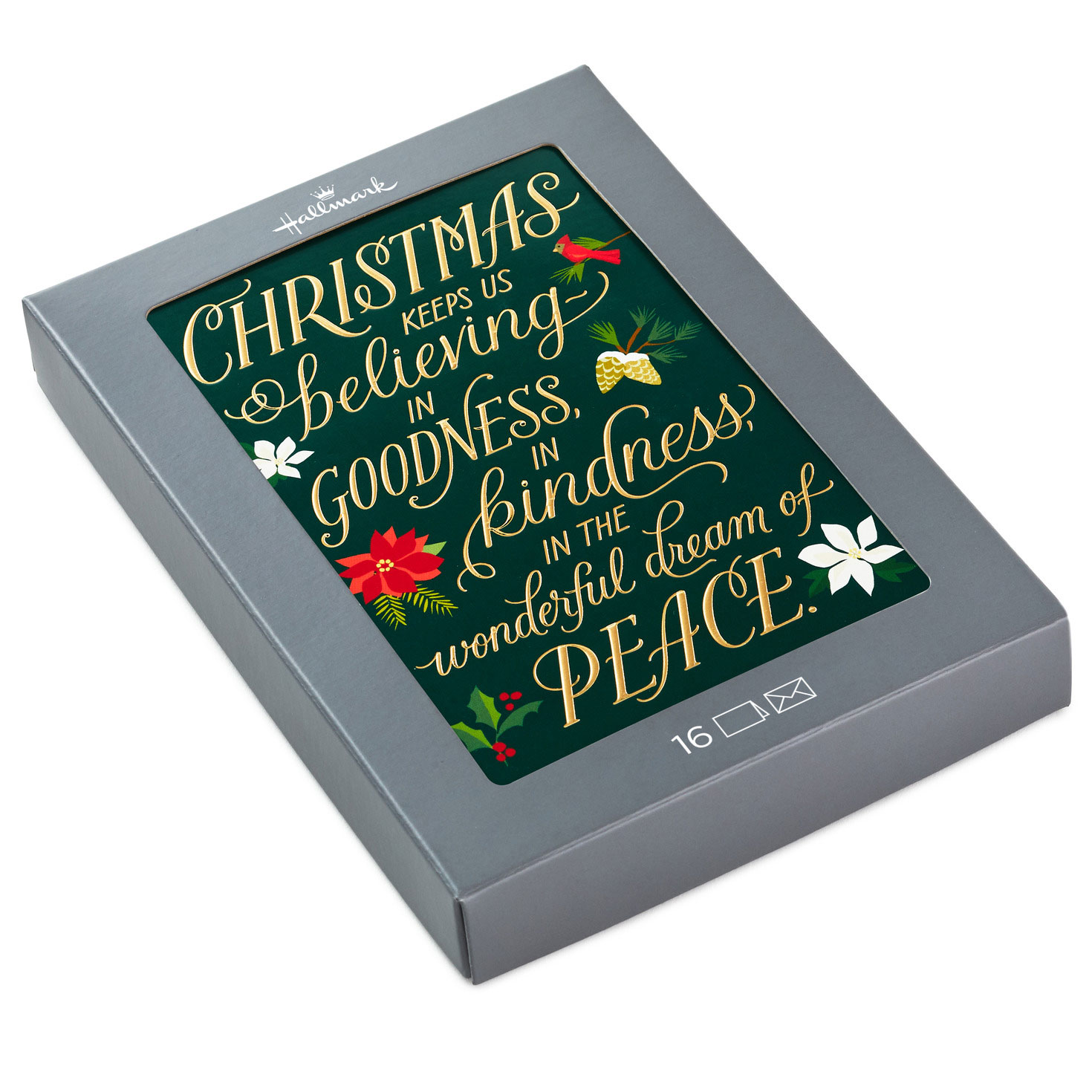 Christmas Keeps Us Believing Boxed Christmas Cards, Pack of 16 - Boxed ...