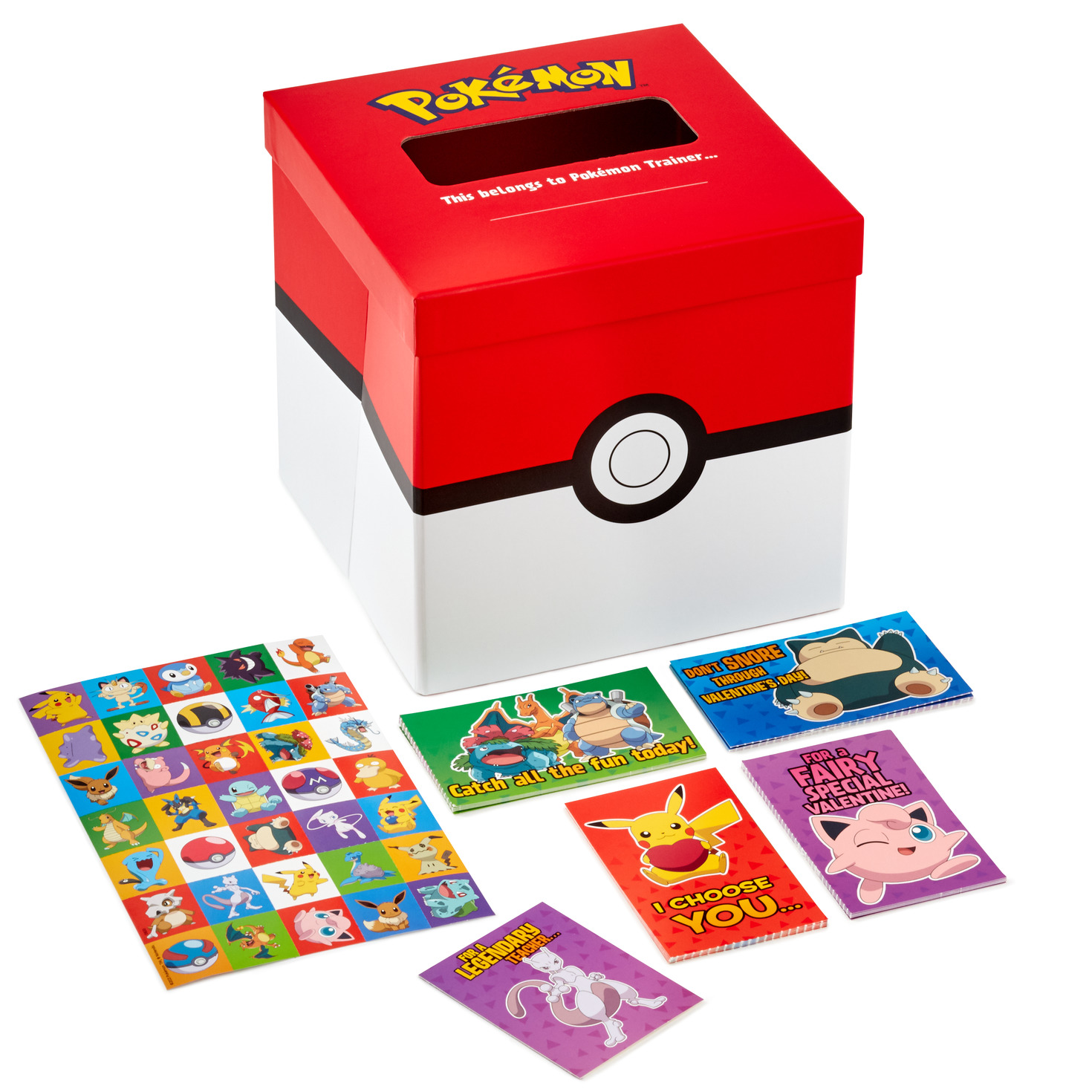 Pokemon valentines cards store
