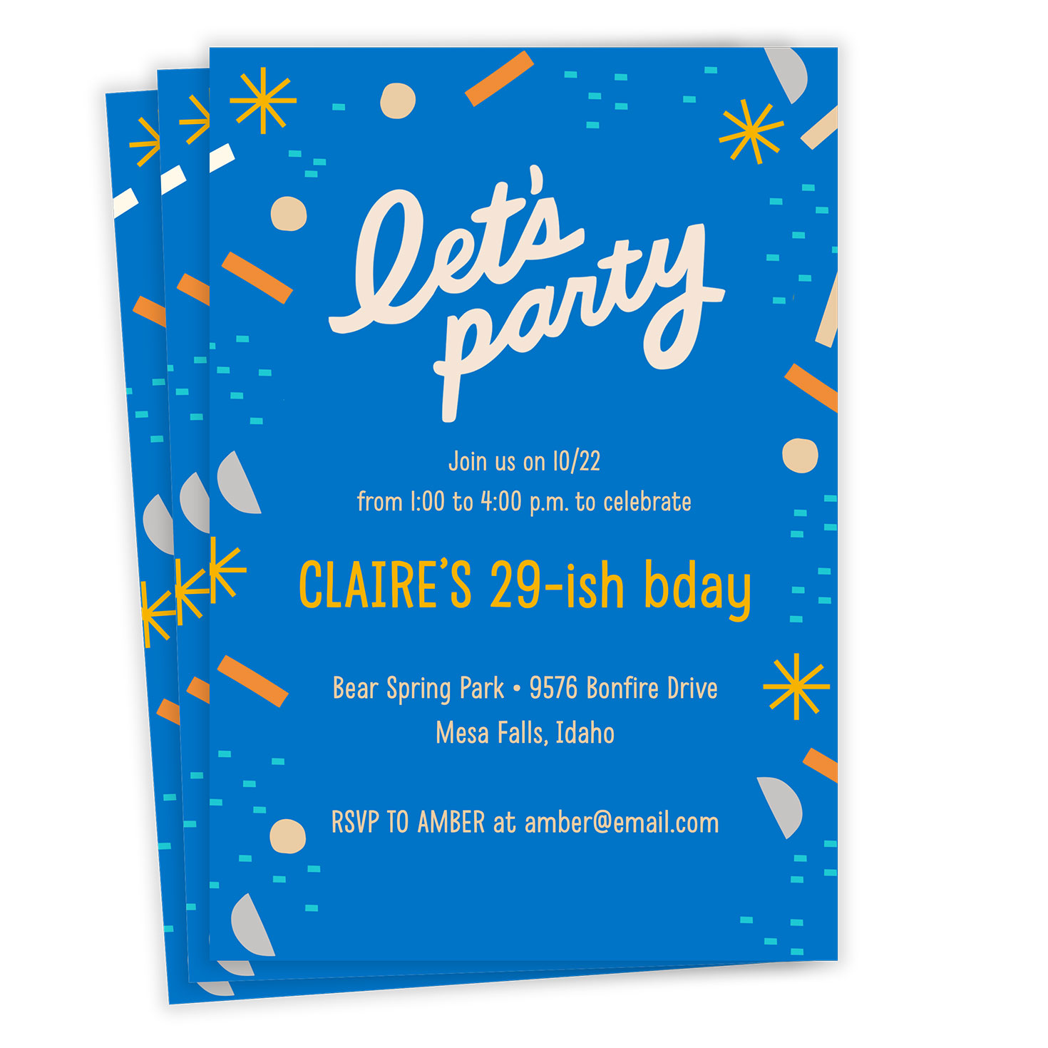 Hallmark Cards Printable Birthday Invitation