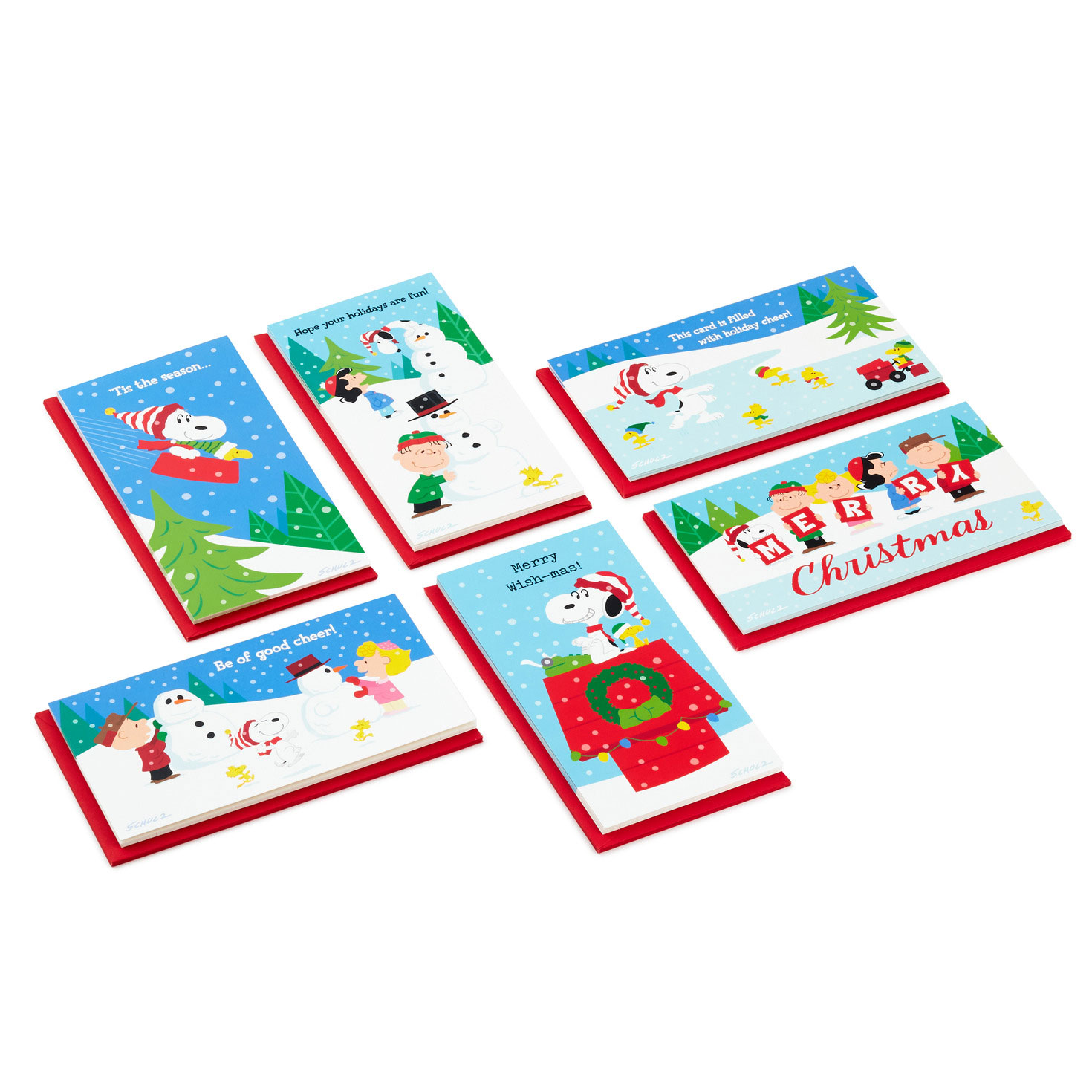 Peanuts® Gang Assorted Money Holder Boxed Christmas Cards, Pack of 36 ...