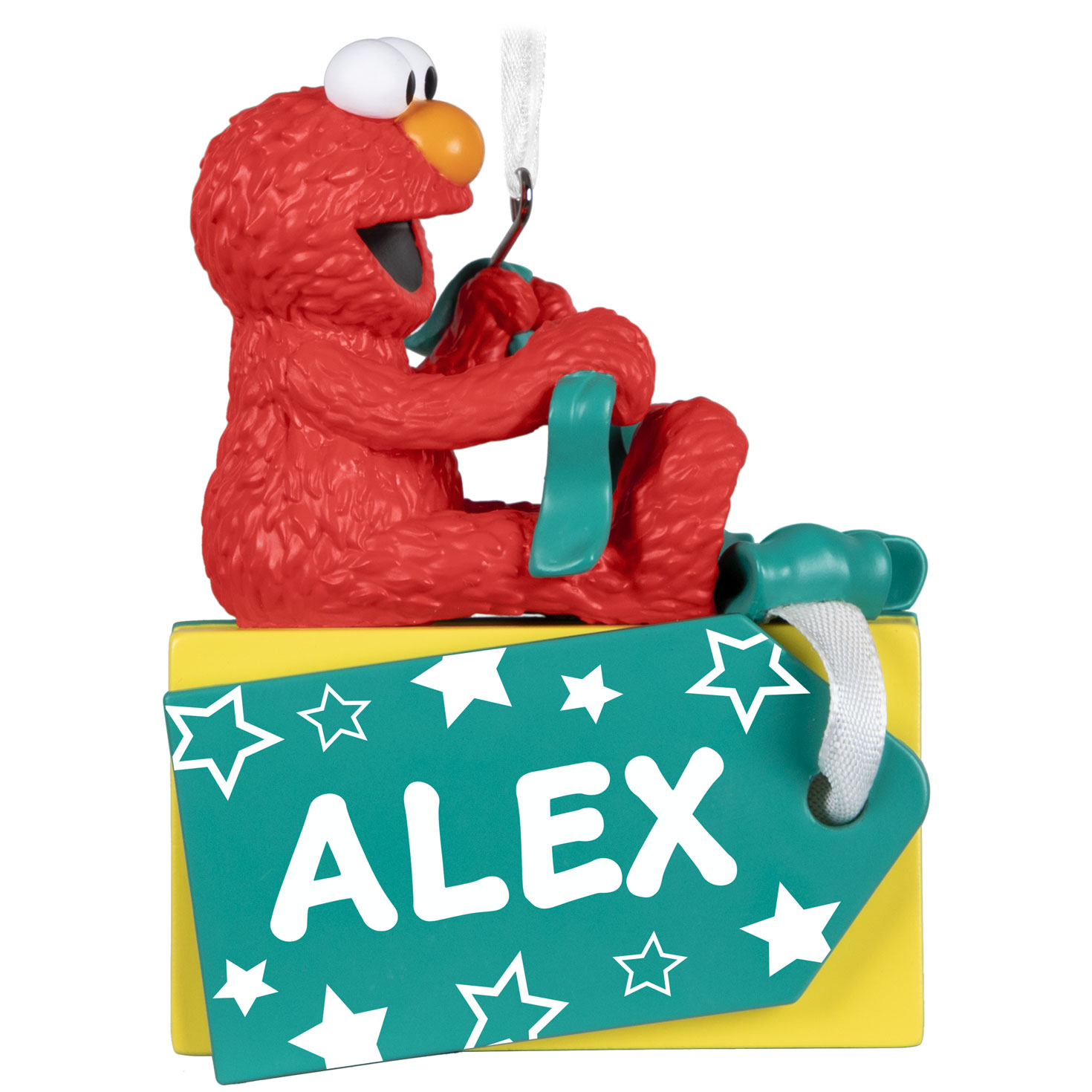 Sesame Street® A Gift From Elmo Personalized Ornament, Custom Text ...