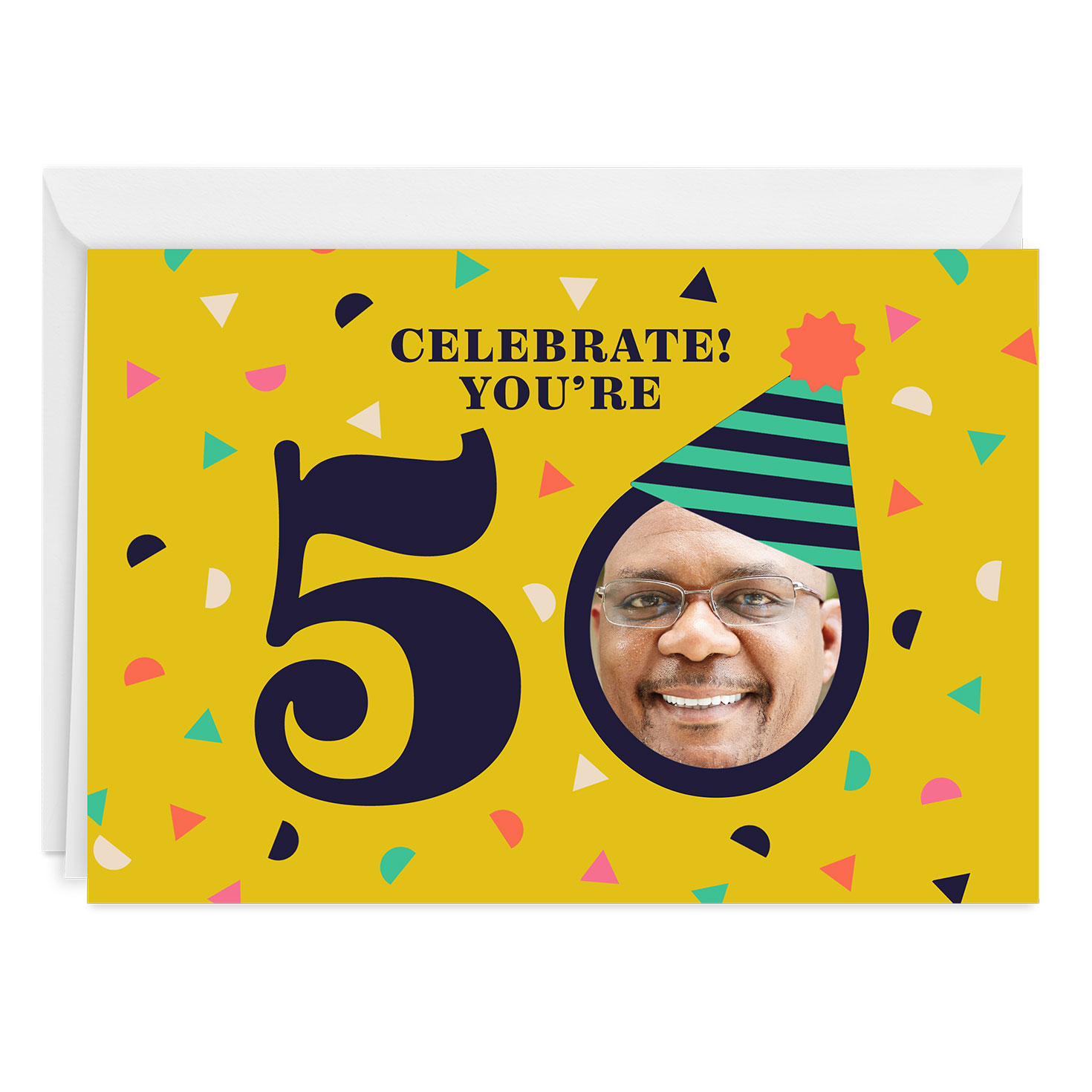 Celebrate Custom 50th Birthday Card - Greeting Cards | Hallmark