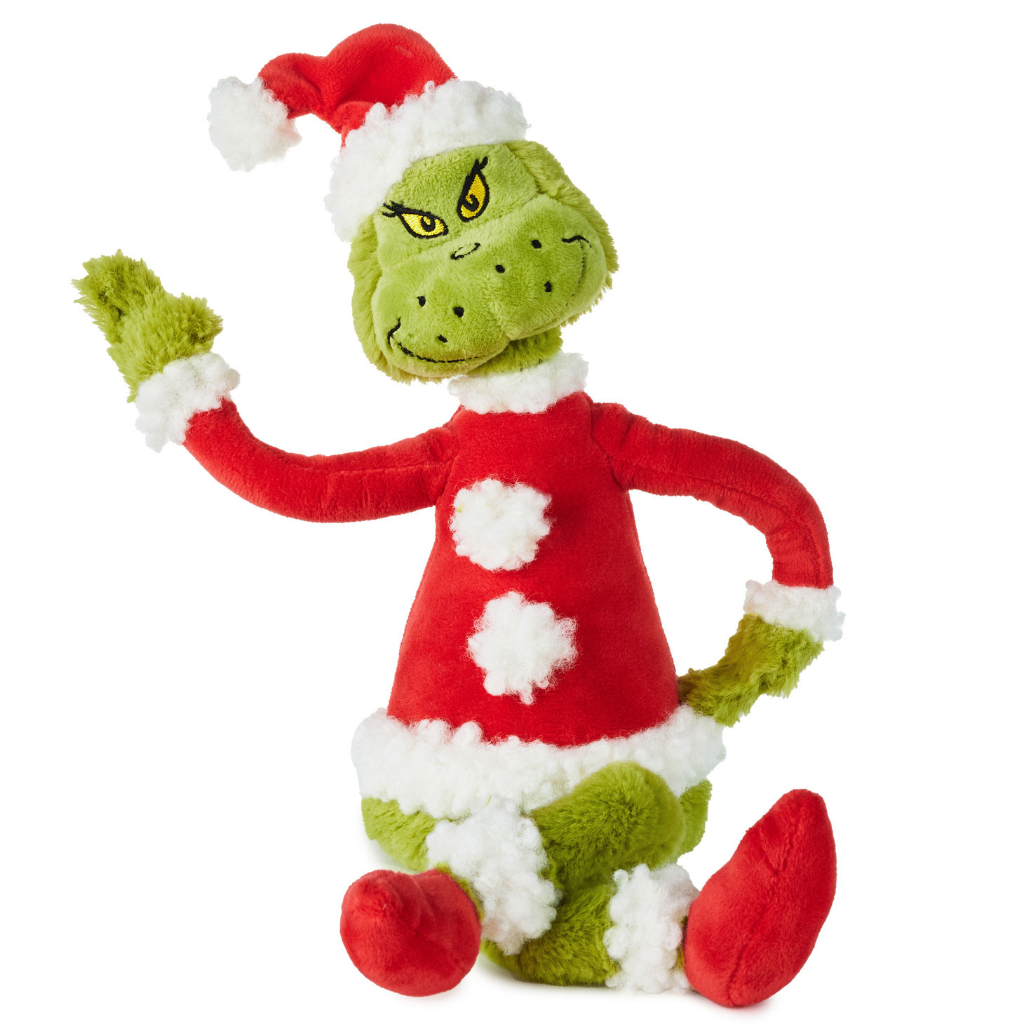 Dr. Seuss's How the Grinch Stole Christmas!™ Poseable Grinch Plush, 10 ...